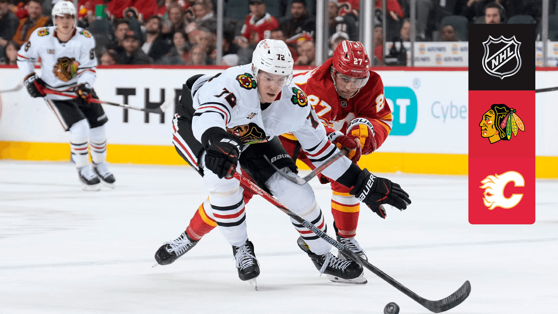 Watch Blackhawks @ Flames Live Stream Online | DAZN SI