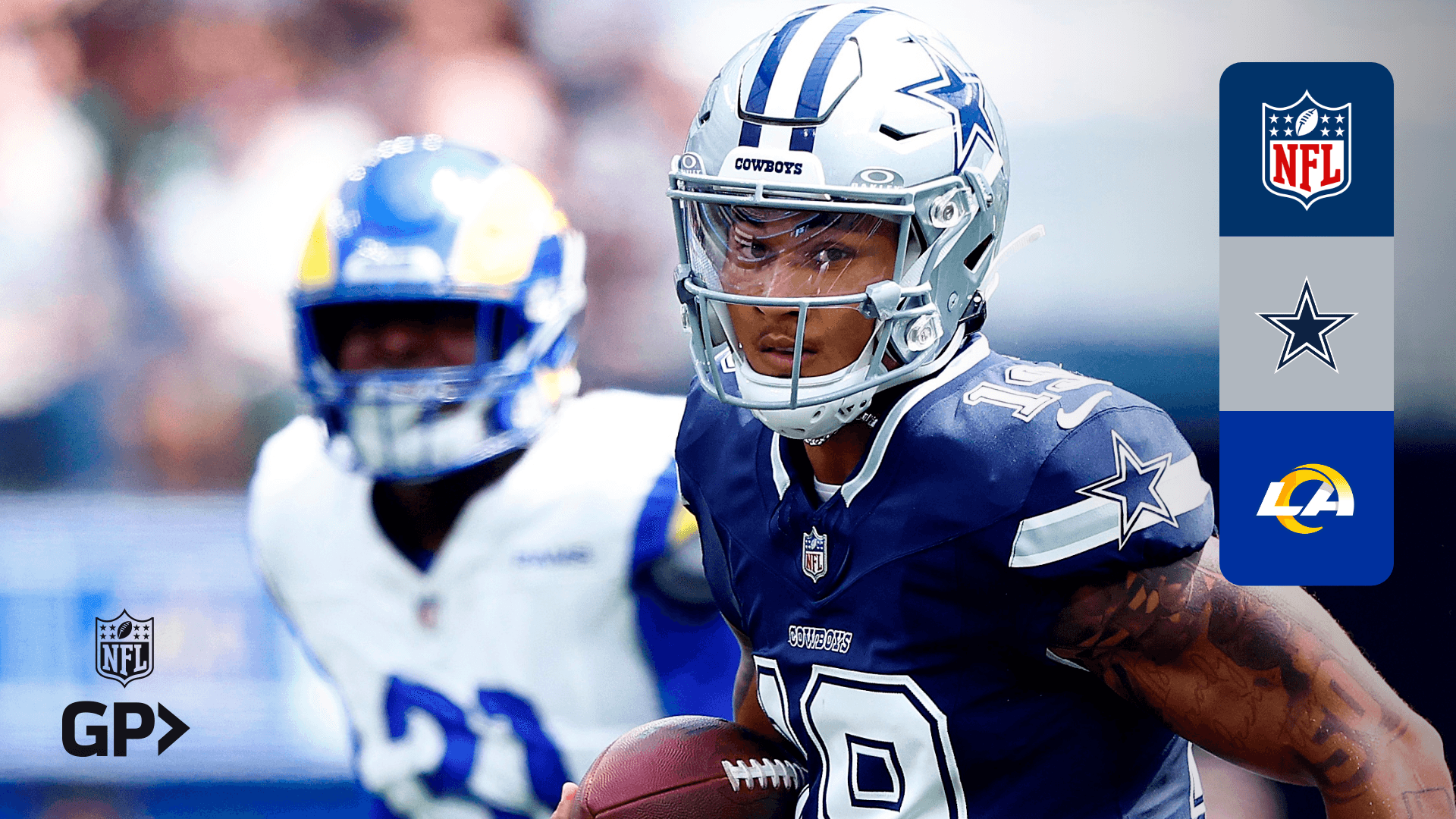 شاهد البث المباشر لـ Cowboys @ Rams | DAZN PS