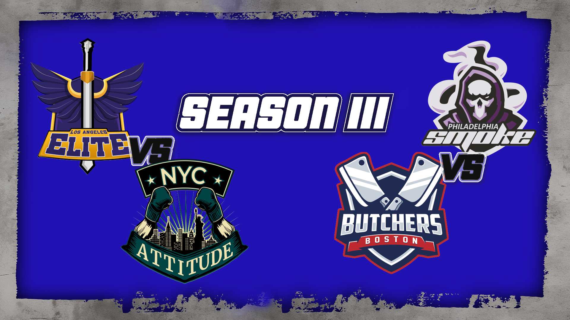 Watch LA Elite vs. NYC Attitude & Philadelphia Smoke vs. Boston ...
