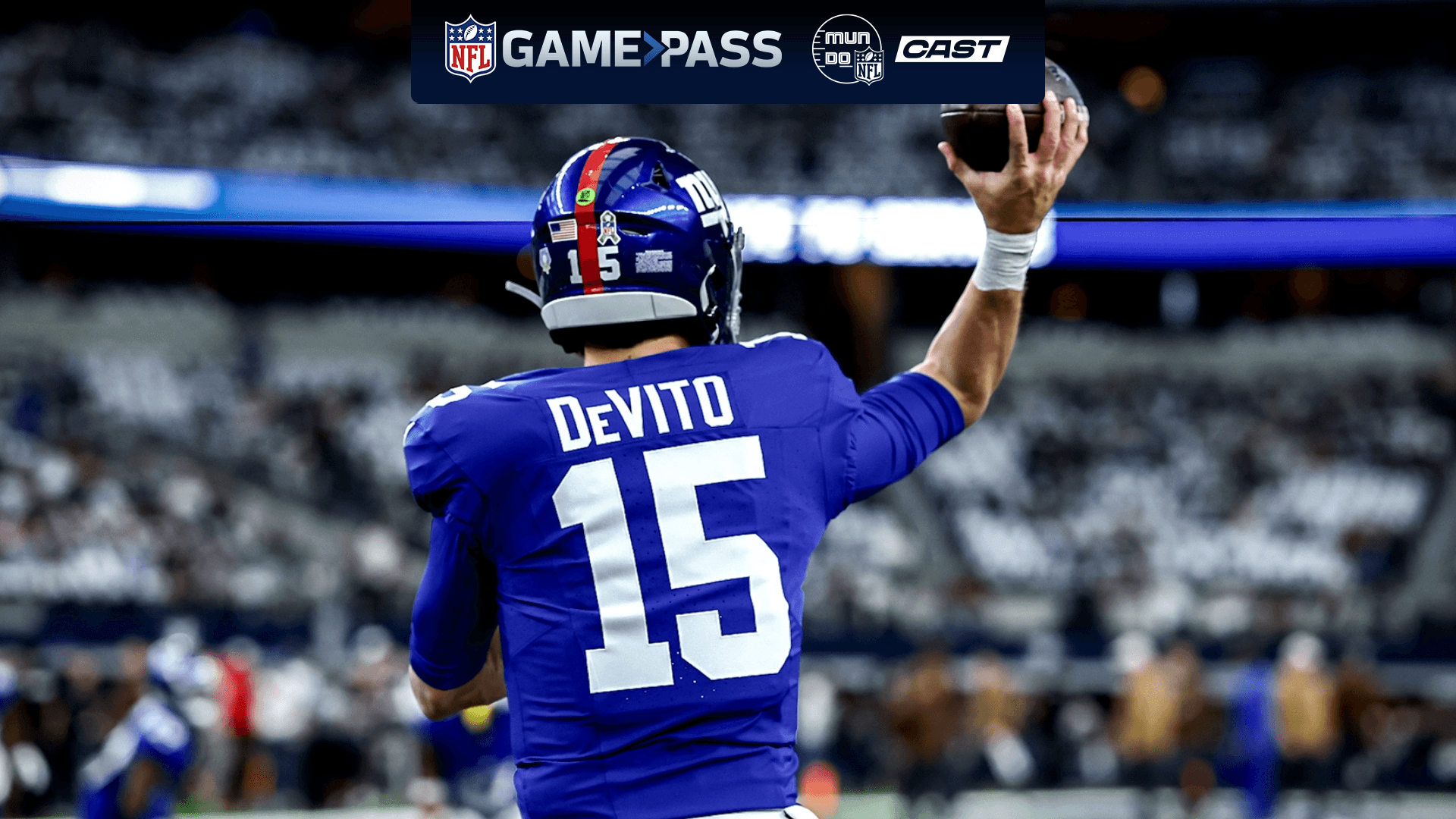 Watch Giants @ Cowboys (en español) Live Stream | DAZN GT