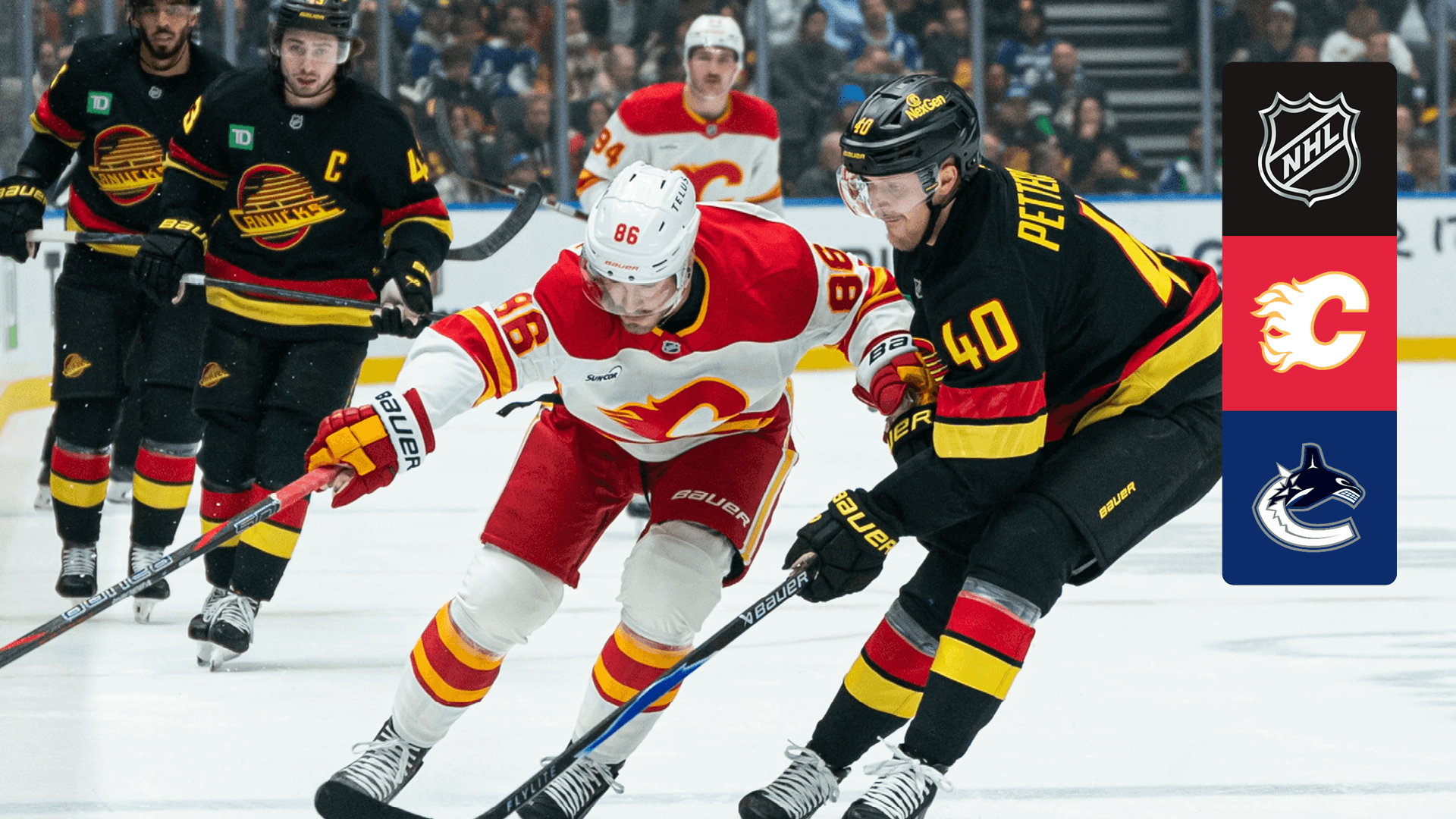 Watch Flames @ Canucks Live Stream Online | DAZN HK