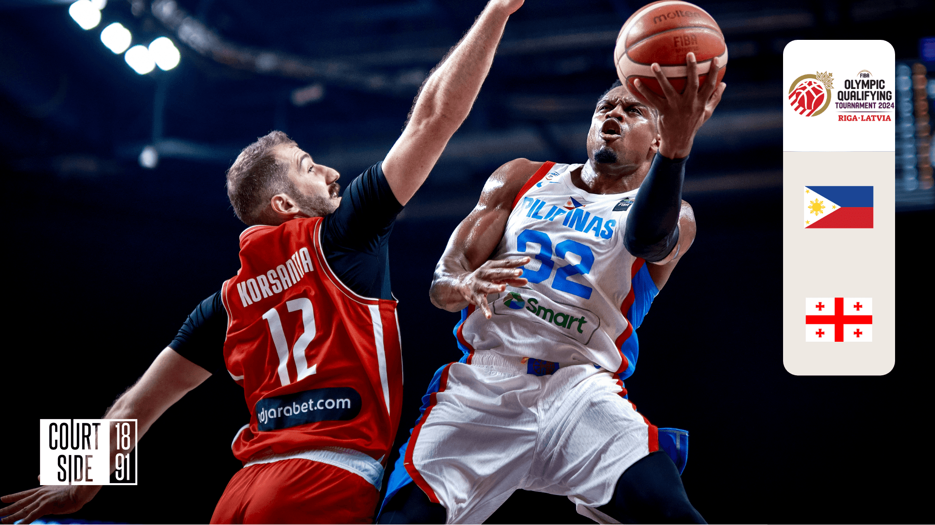 Watch Philippines v Georgia Live Stream | DAZN LI