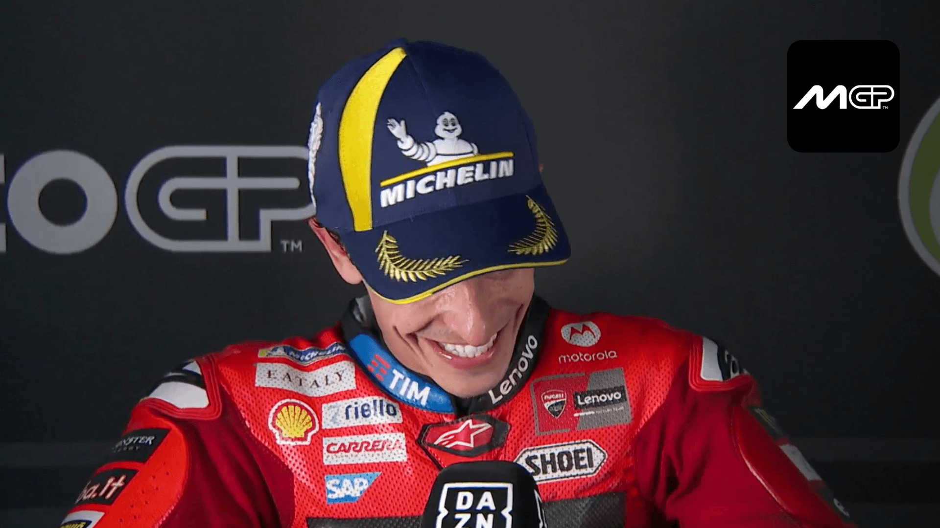 Watch Marc Marquez shows his emotional side Online | DAZN ES