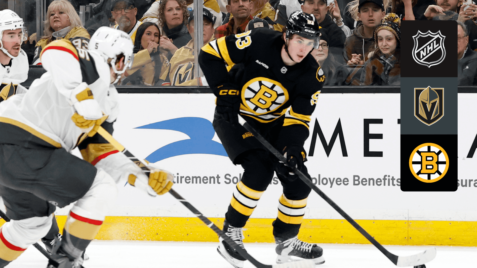 شاهد البث المباشر لـ Golden Knights @ Bruins | DAZN SA