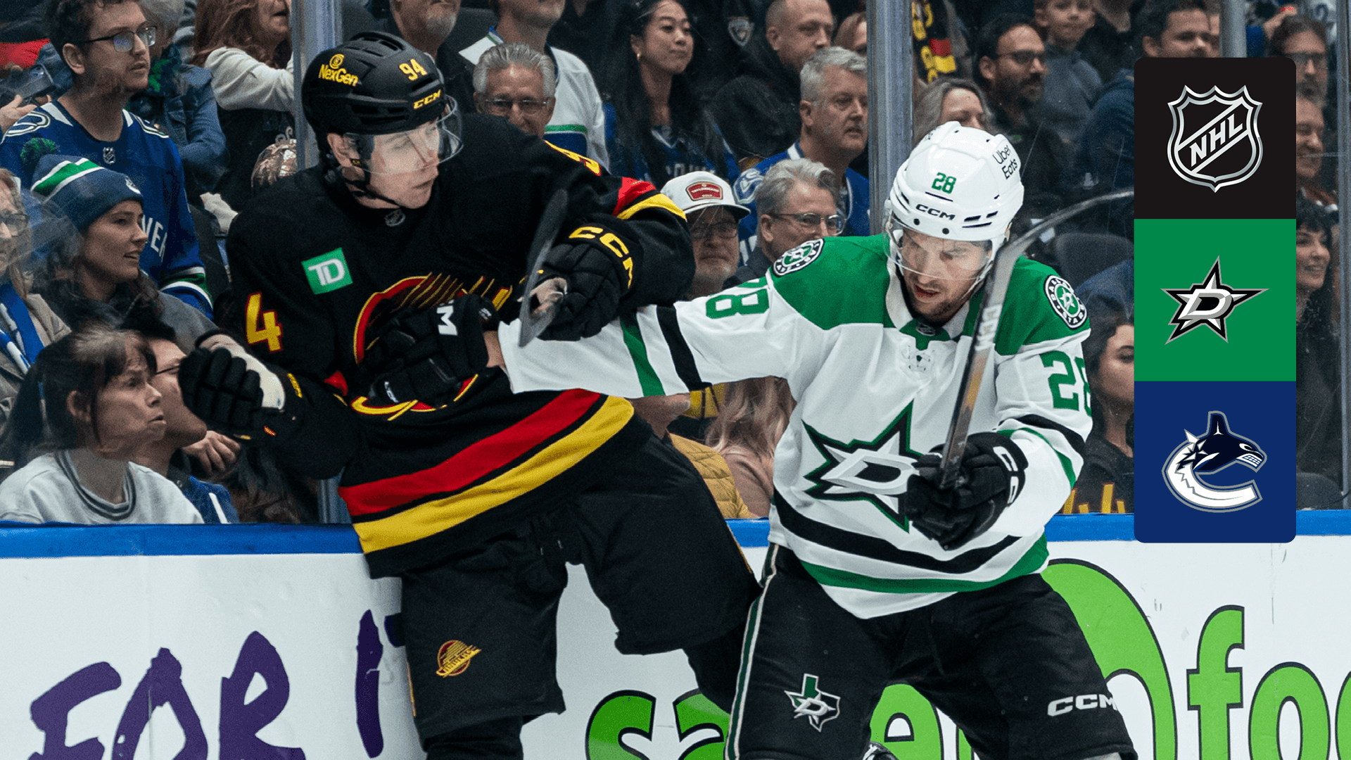 Watch Stars @ Canucks Live Stream Online | DAZN ID