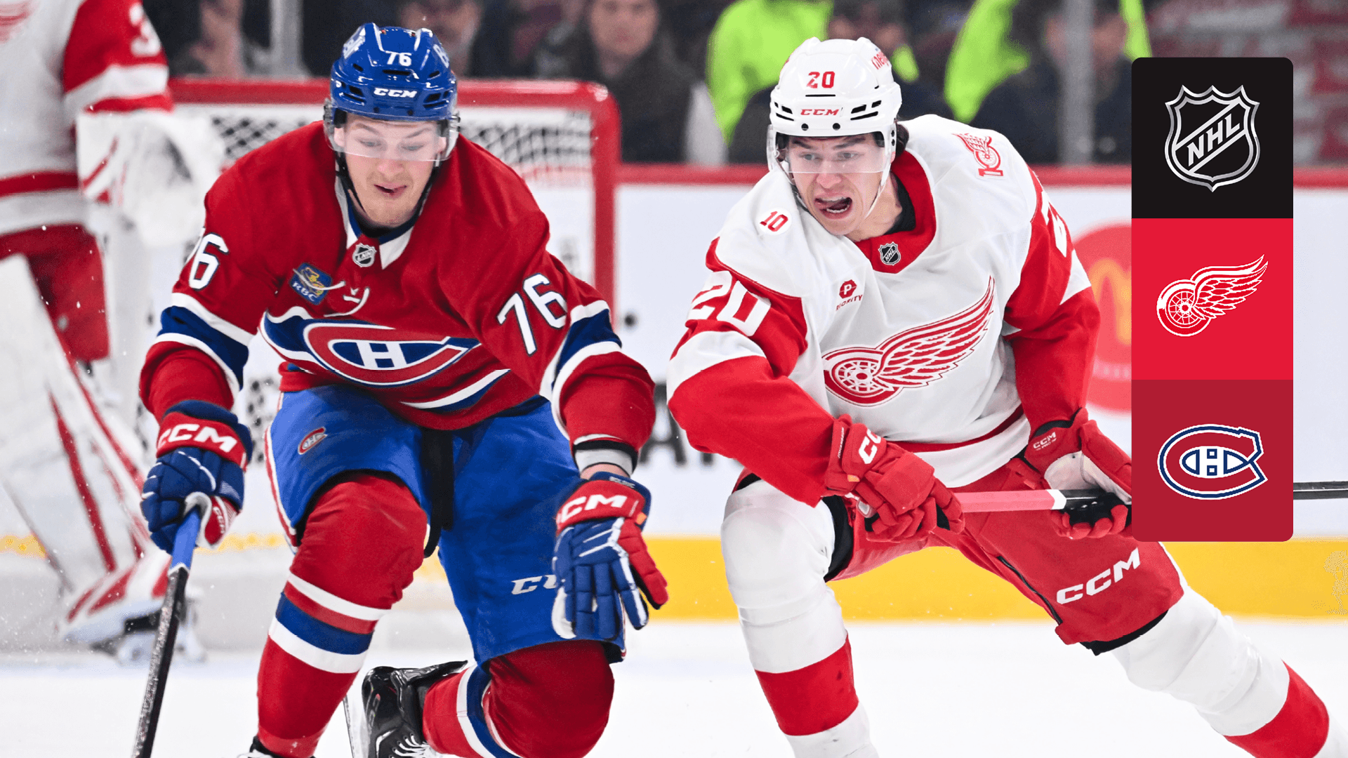 Watch Red Wings @ Canadiens Live Stream Online | DAZN PH