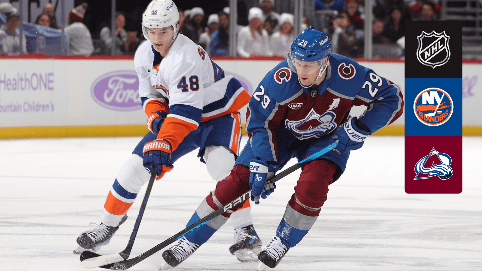 Watch Islanders @ Avalanche Live Stream Online | DAZN CM