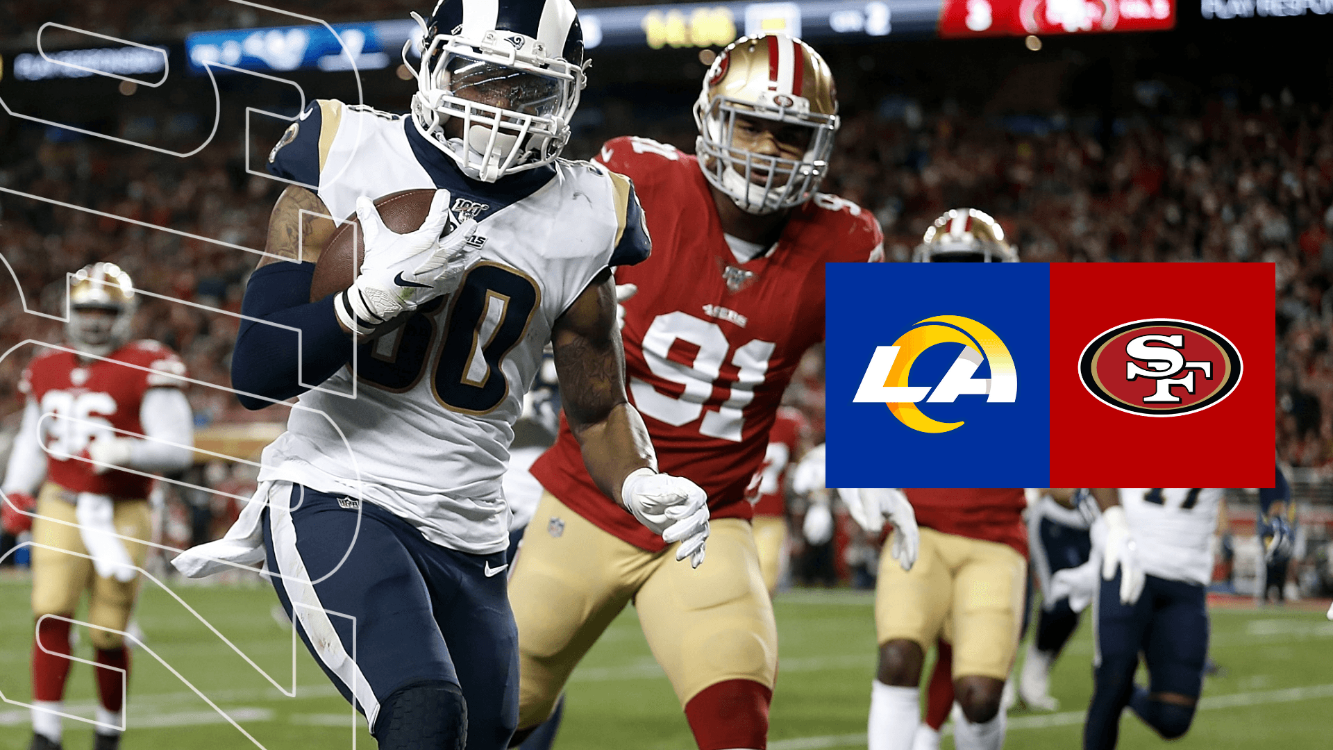 Watch Rams @ 49ers Live Stream | DAZN GH