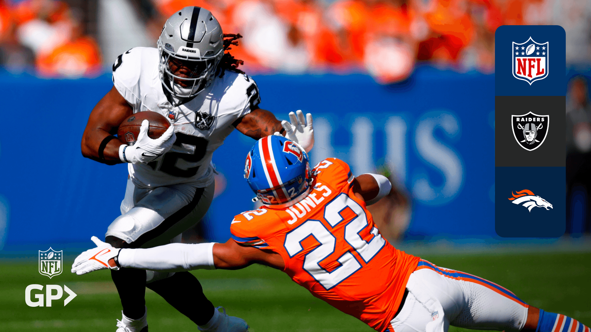Assista a Raiders x Broncos ao vivo | DAZN BR