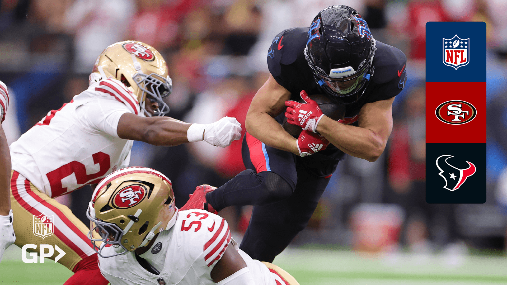 Vê 49ers @ Texans (Em português) em Direto Online | DAZN PT