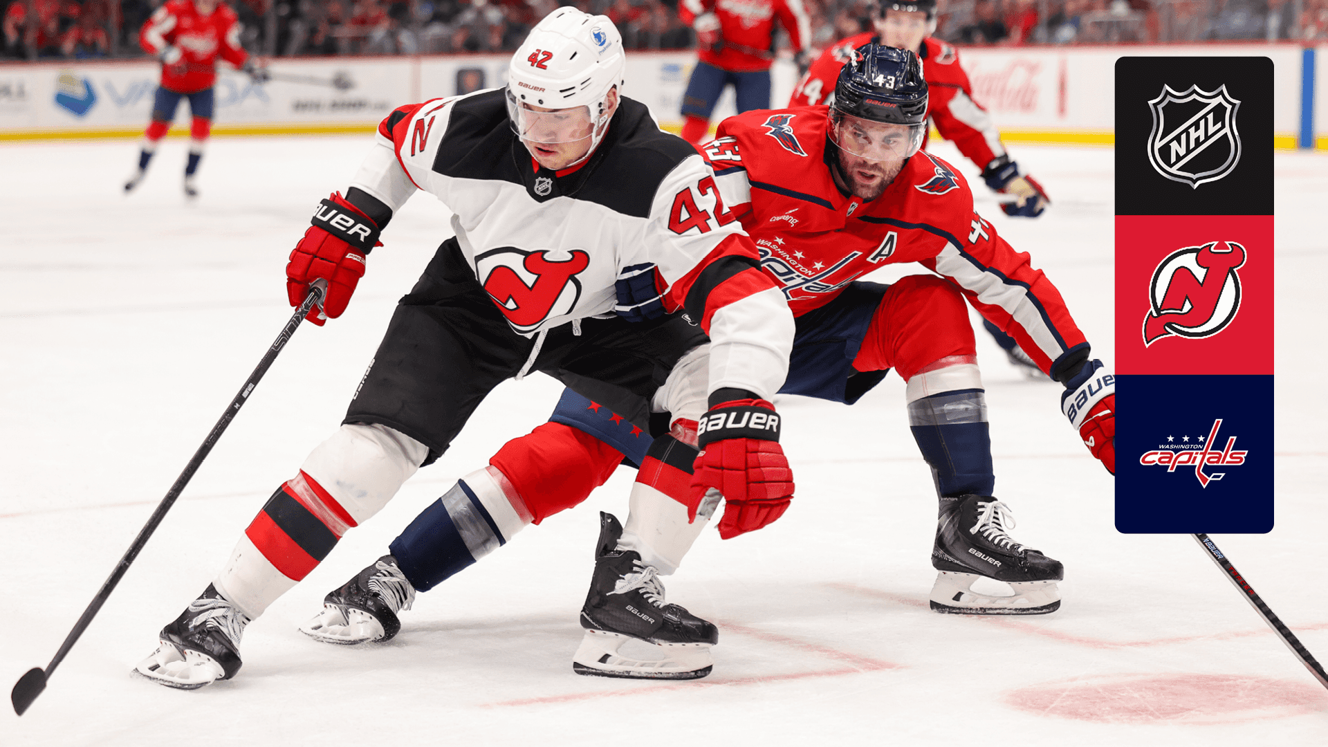 Watch Devils @ Capitals Live Stream Online | DAZN KW
