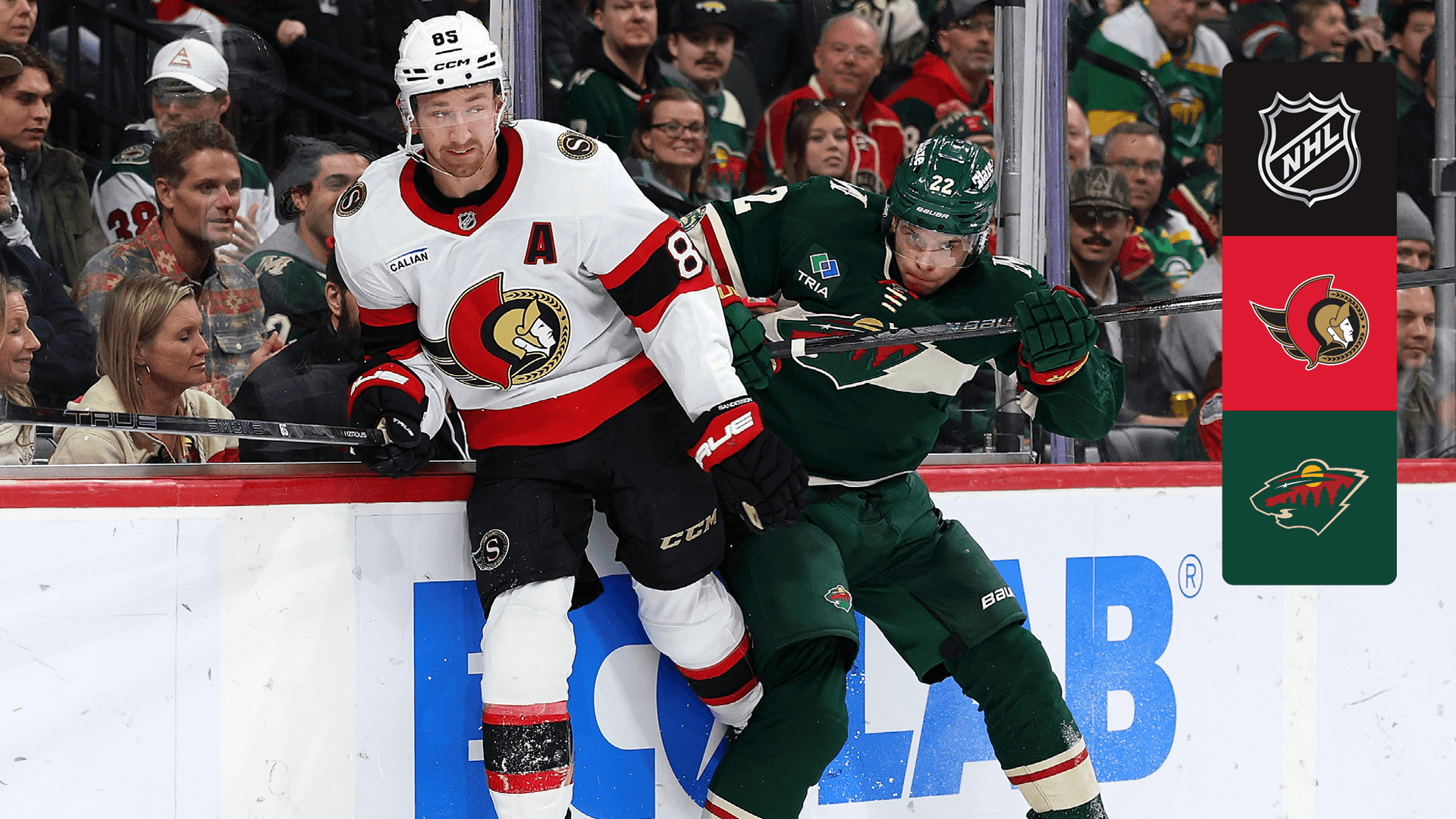 Watch Senators @ Wild Live Stream Online | DAZN IN