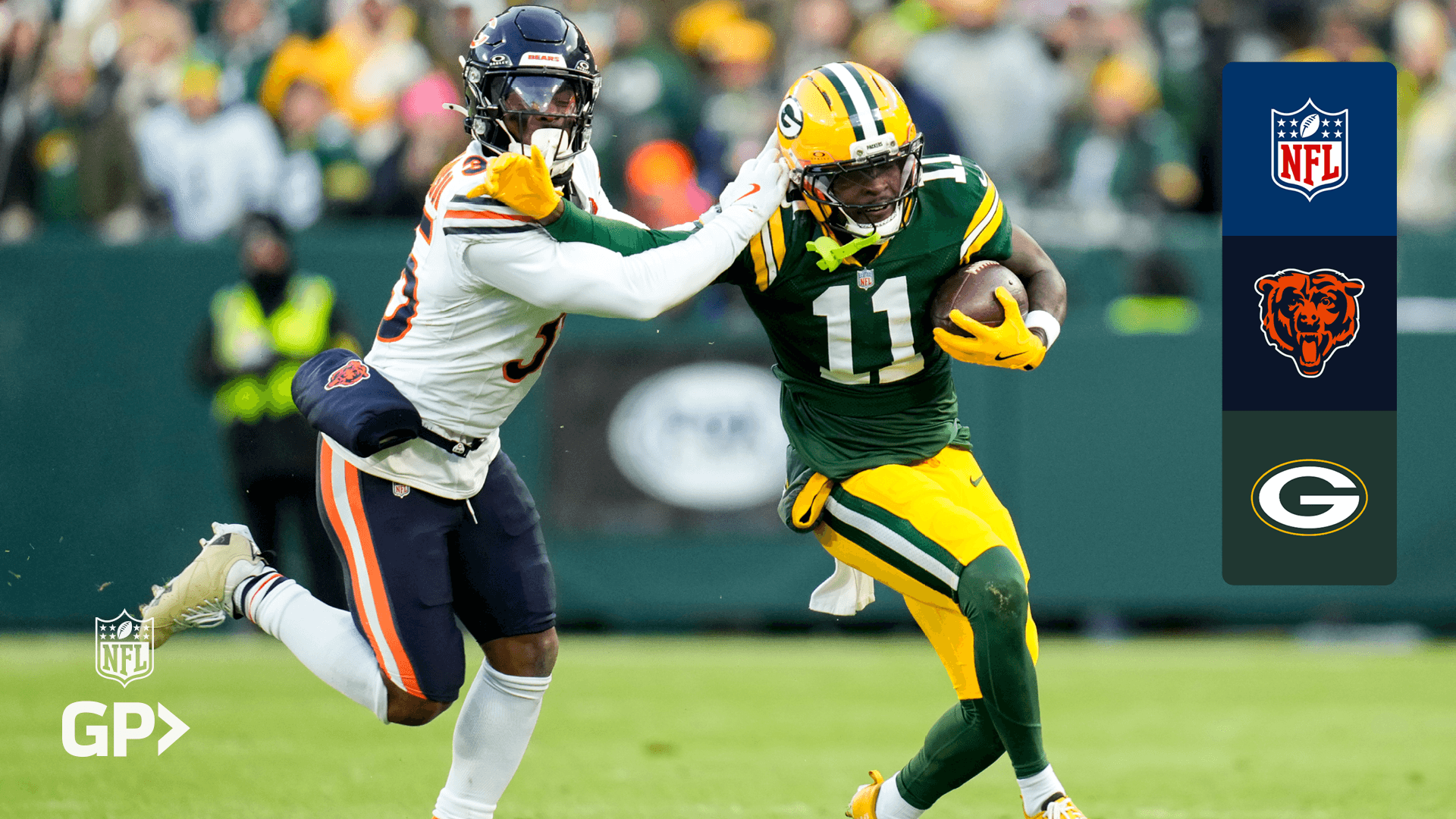 Assista Bears @ Packers | Português do Brasil ao vivo online | DAZN BR