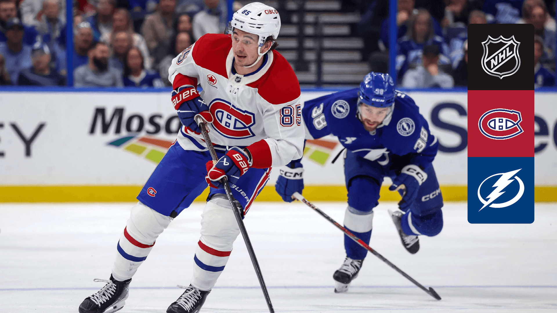 Watch Canadiens @ Lightning Live Stream Online | DAZN JO