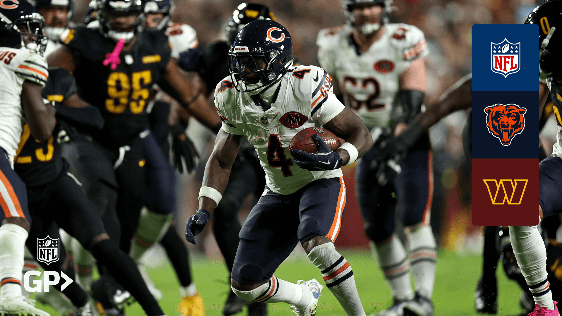Watch Bears @ Commanders Live Stream Online | DAZN AE