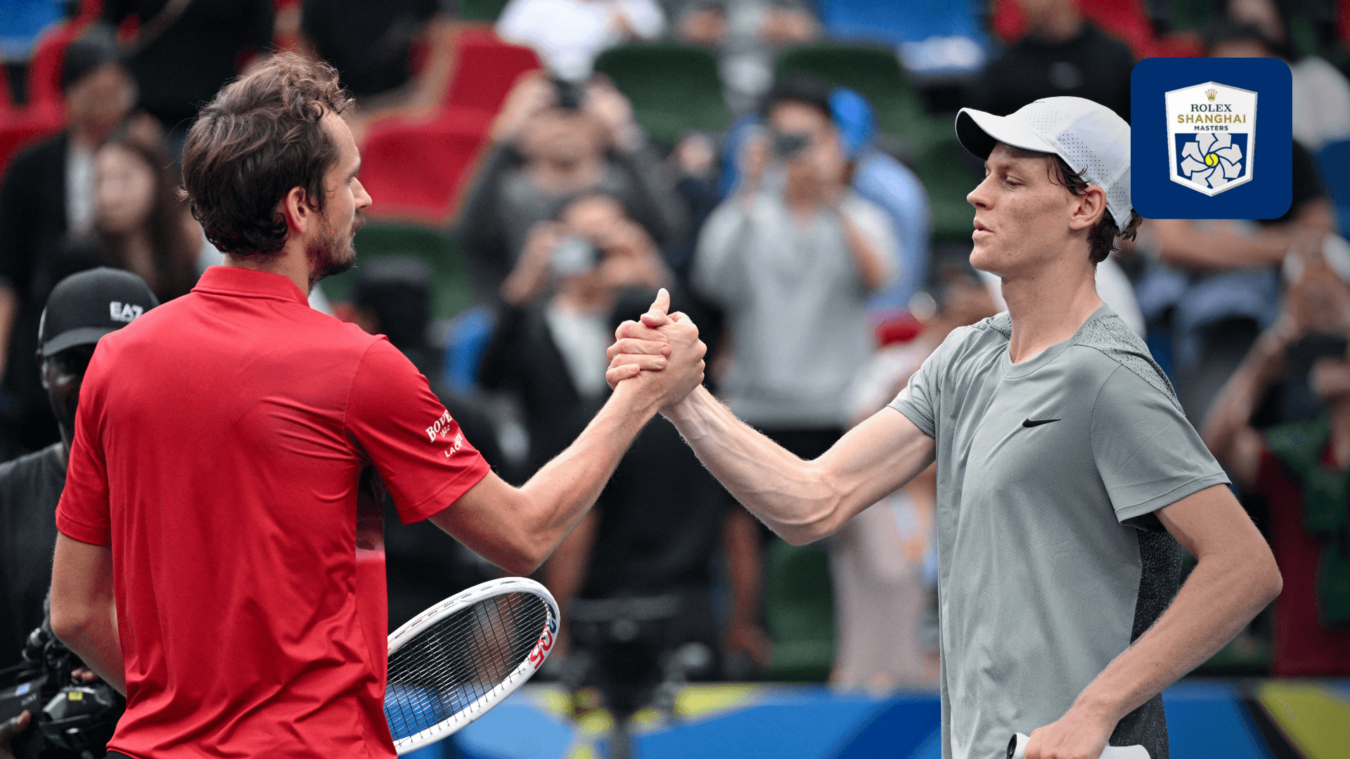 Watch Quarterfinal: Sinner - Medvedev Live Stream | DAZN EC