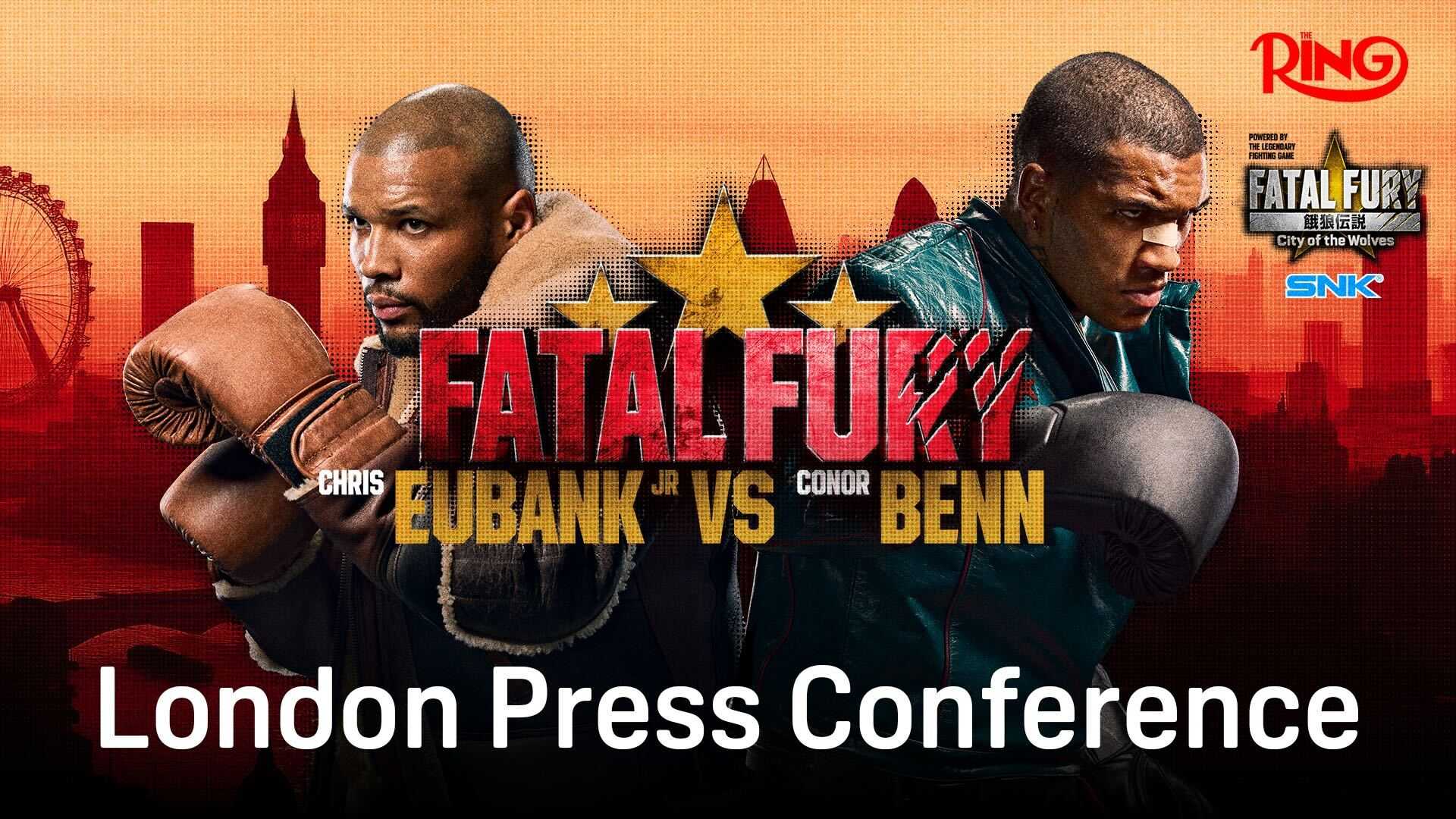 Watch Eubank Jr. vs. Benn: London Press Conference Live Stream | DAZN LU
