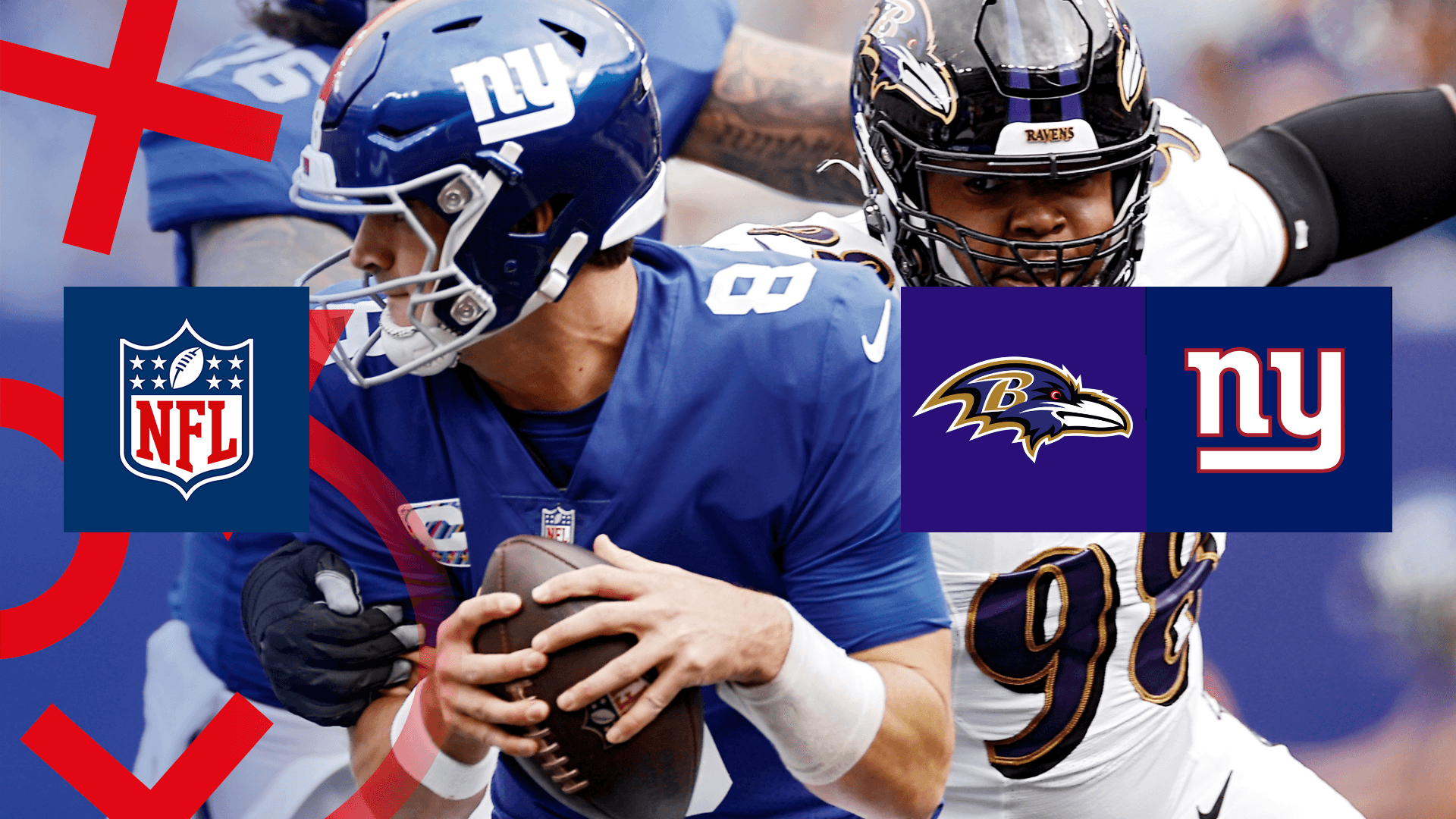 Regarder Ravens @ Giants en Direct Live | DAZN CA