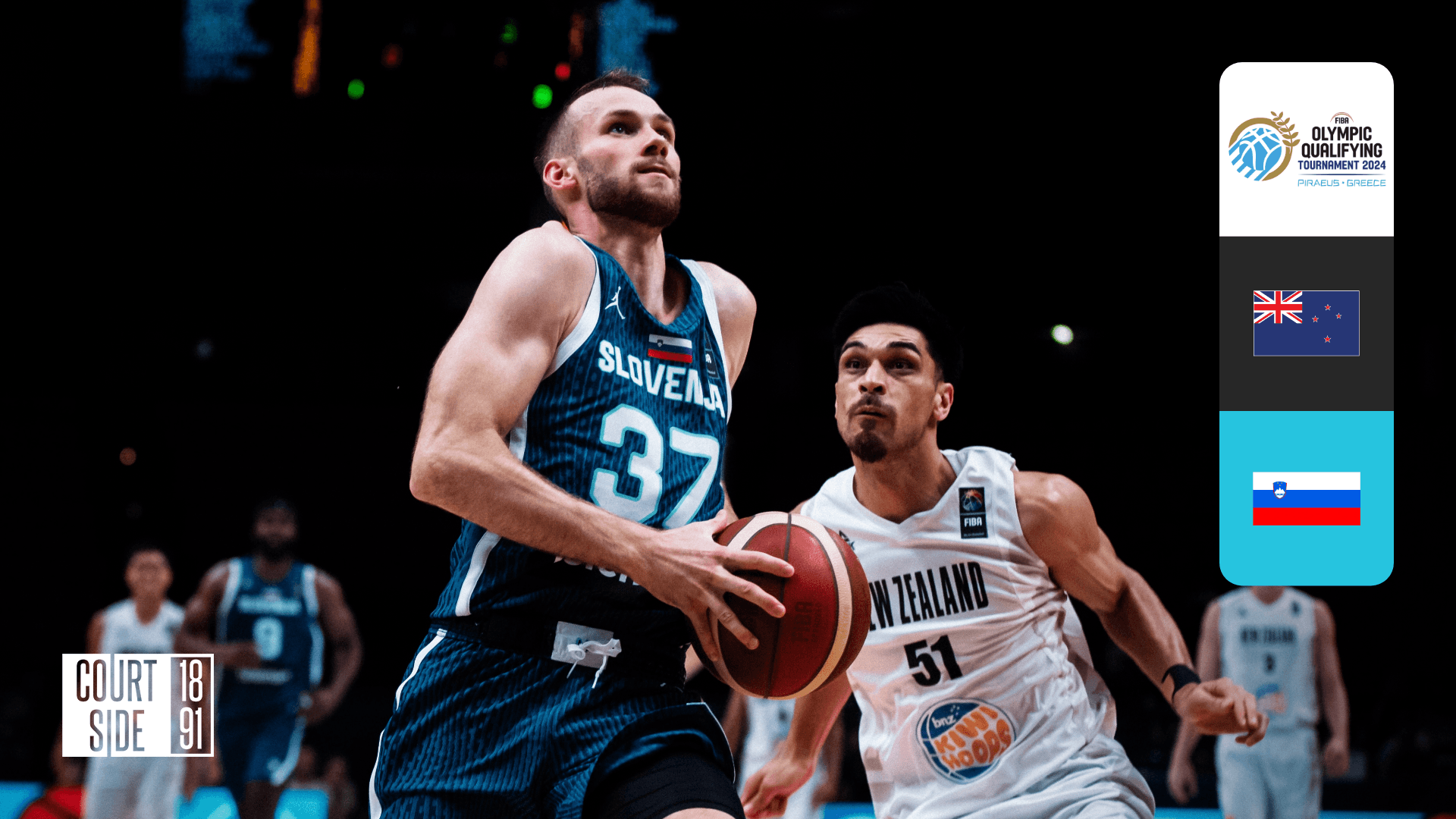 Watch New Zealand vs. Slovenia Live Stream | DAZN MF