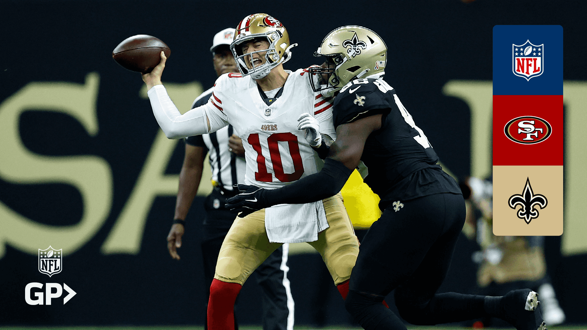 Vê 49ers @ Saints em Direto Online | DAZN PT
