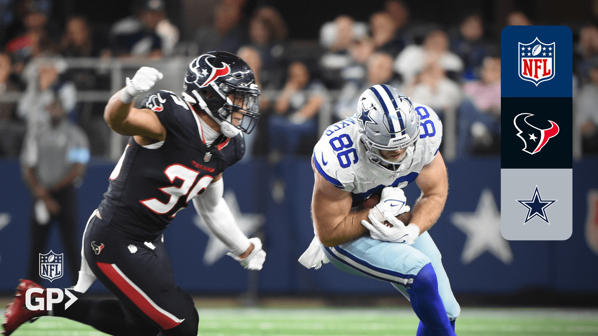 شاهد البث المباشر لـ Manningcast | MNF with Peyton and Eli: Texans @ Cowboys | DAZN SA