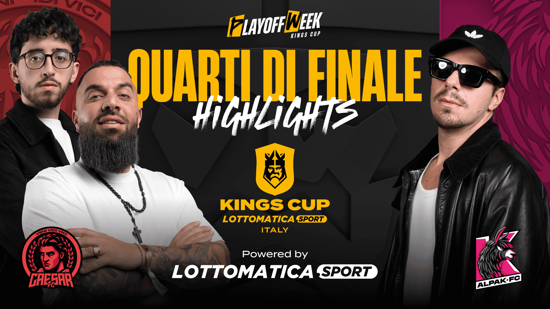 Watch Kings Cup Last Chance | Caesar - Alpak FC Live Stream Online ...