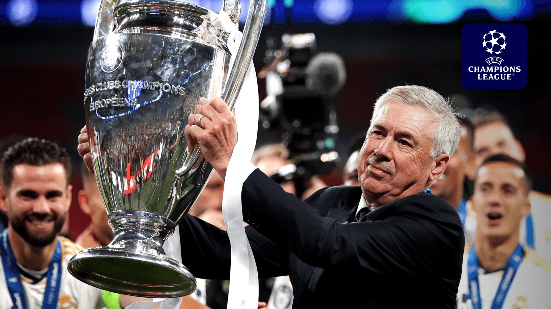 Watch Ancelotti’s 5 UCL Final Wins Online | DAZN CA