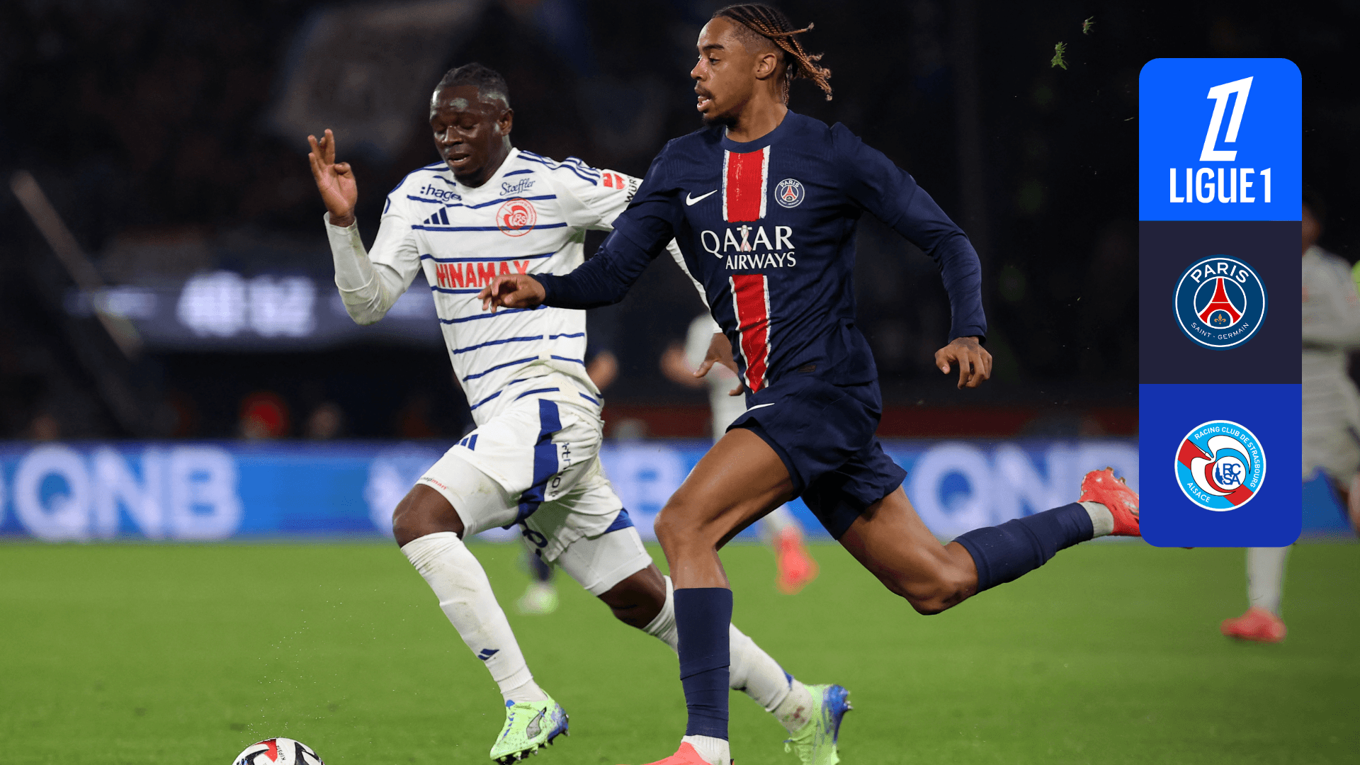 Watch PSG - Strasbourg (French commentary) Live Stream | DAZN DE