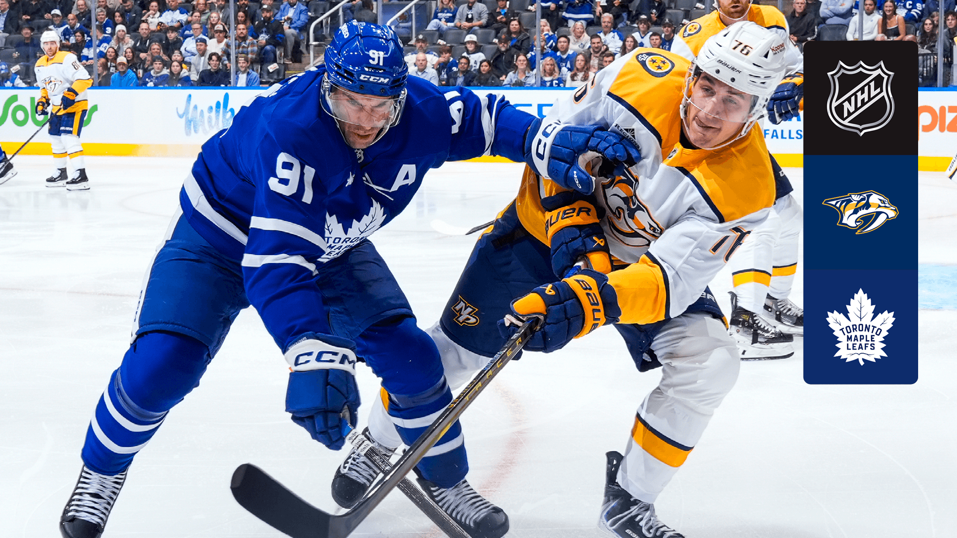 Watch Predators @ Maple Leafs Live Stream Online | DAZN FR