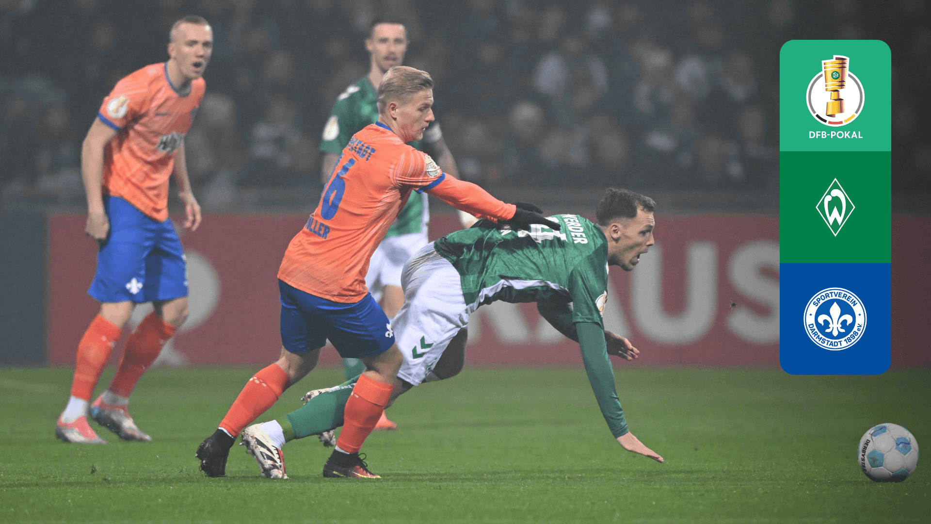 Watch SV Werder Bremen - SV Darmstadt 98 Live Stream | DAZN DE