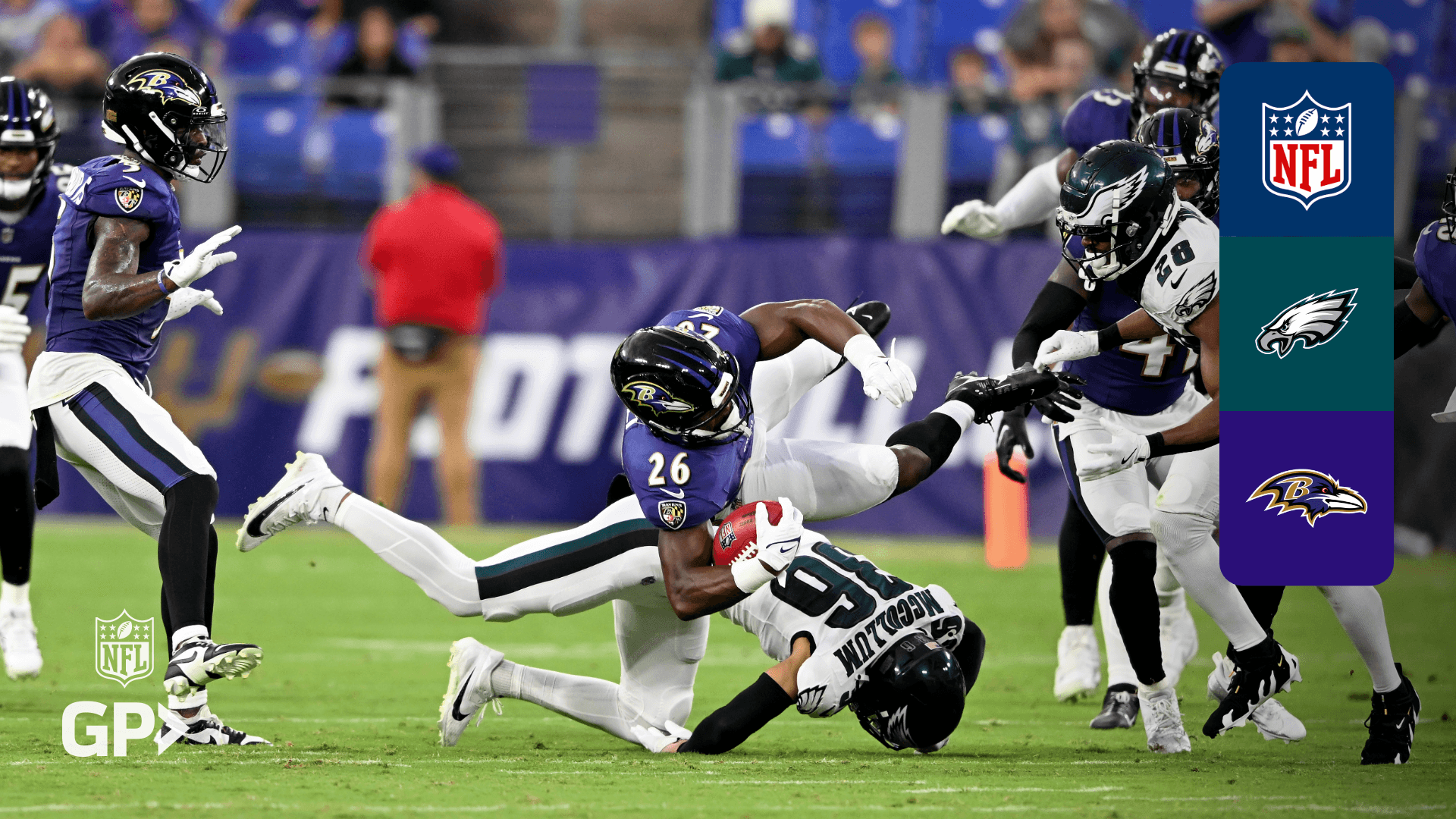 Watch Eagles @ Ravens Live Stream | DAZN PS