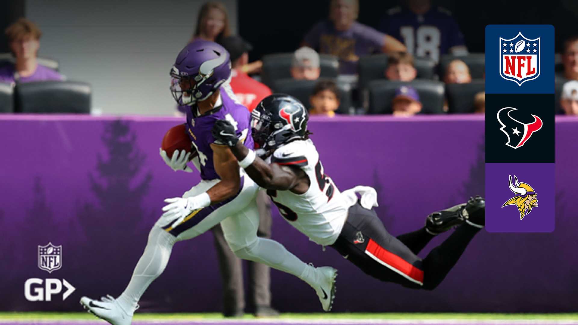 Watch Texans @ Vikings Live Stream | DAZN NL