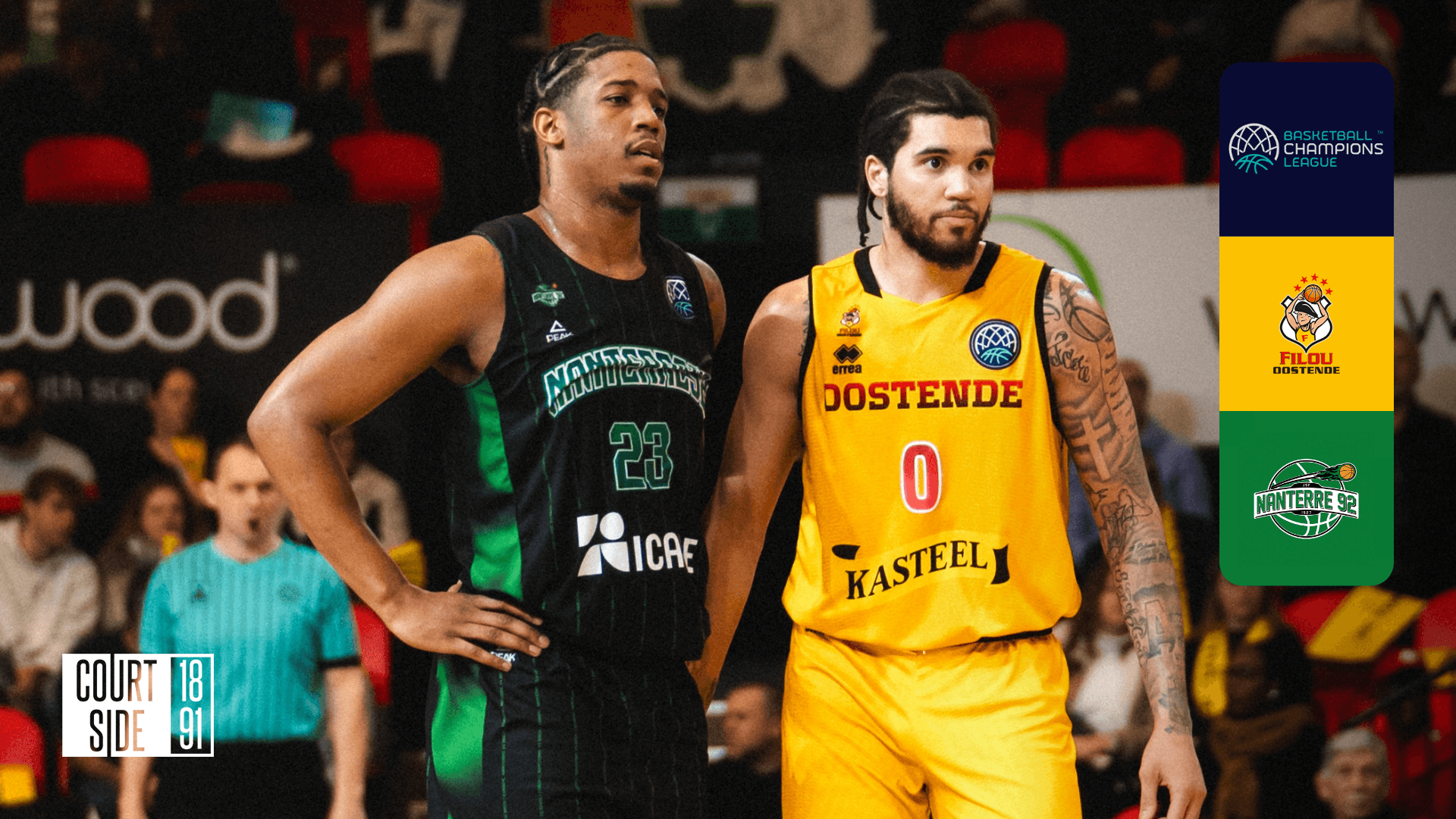 Filou Oostende vs. Nanterre 92 をライブ 中継 | DAZN JP