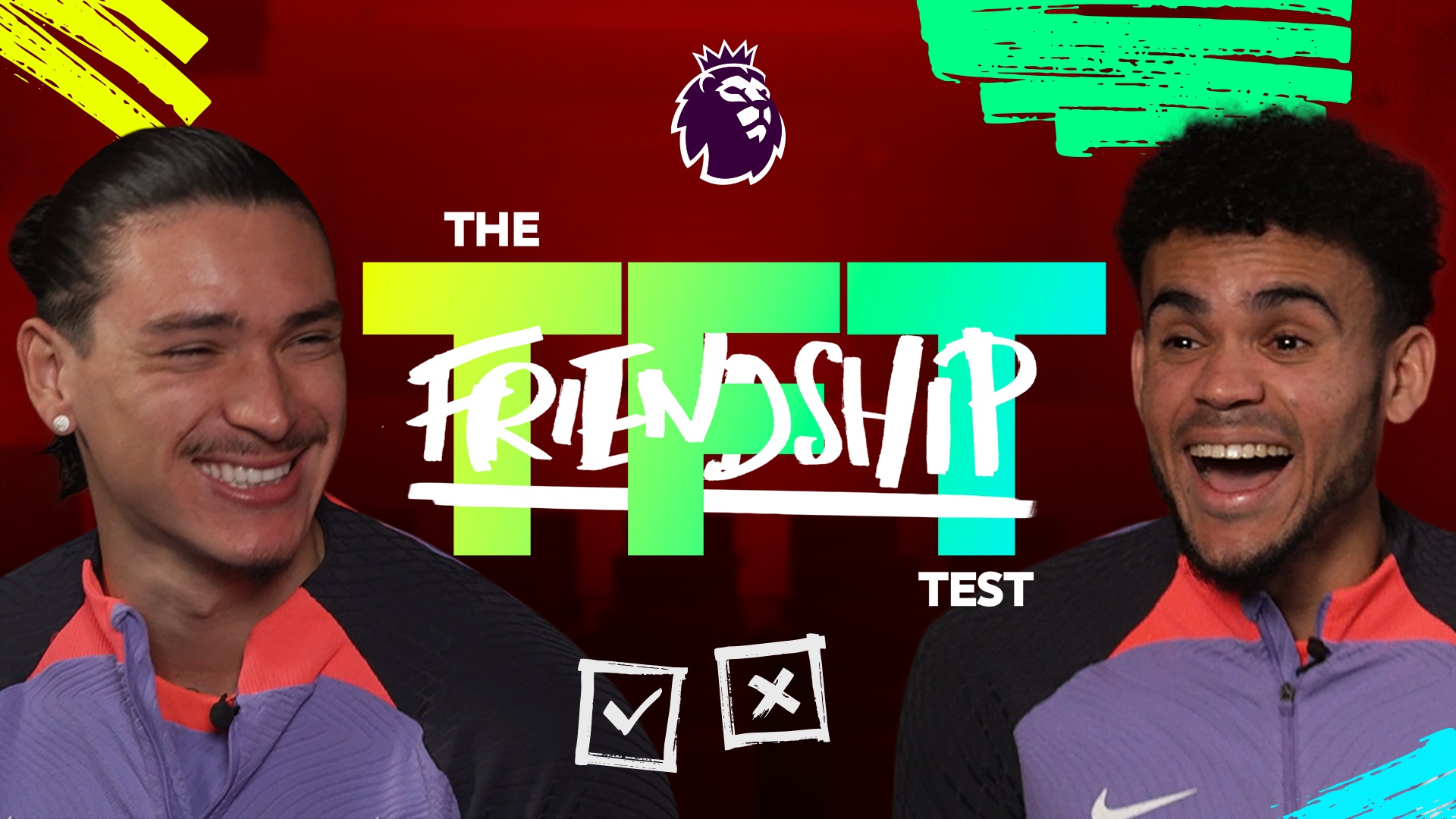 Watch The Friendship Test ft. Darwin Nuñez & Luis Díaz Online | DAZN PT