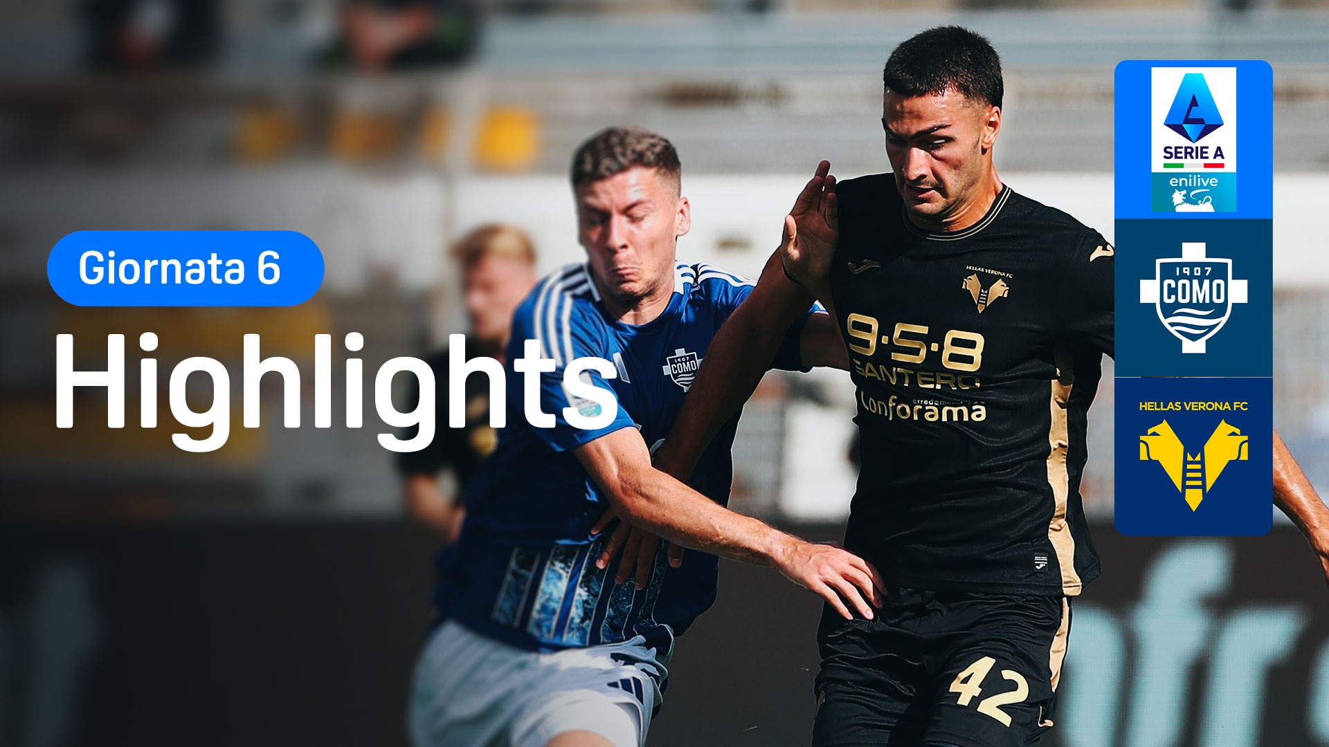 Watch Como v Hellas Verona | Highlights Online | DAZN IT