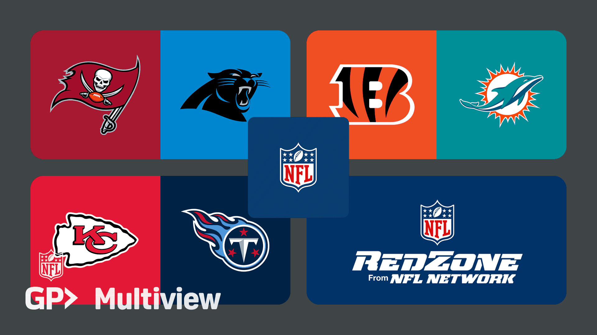 Watch TB @ CAR, CIN @ MIA, KC @ TEN, RedZone Live Stream Online | DAZN IT