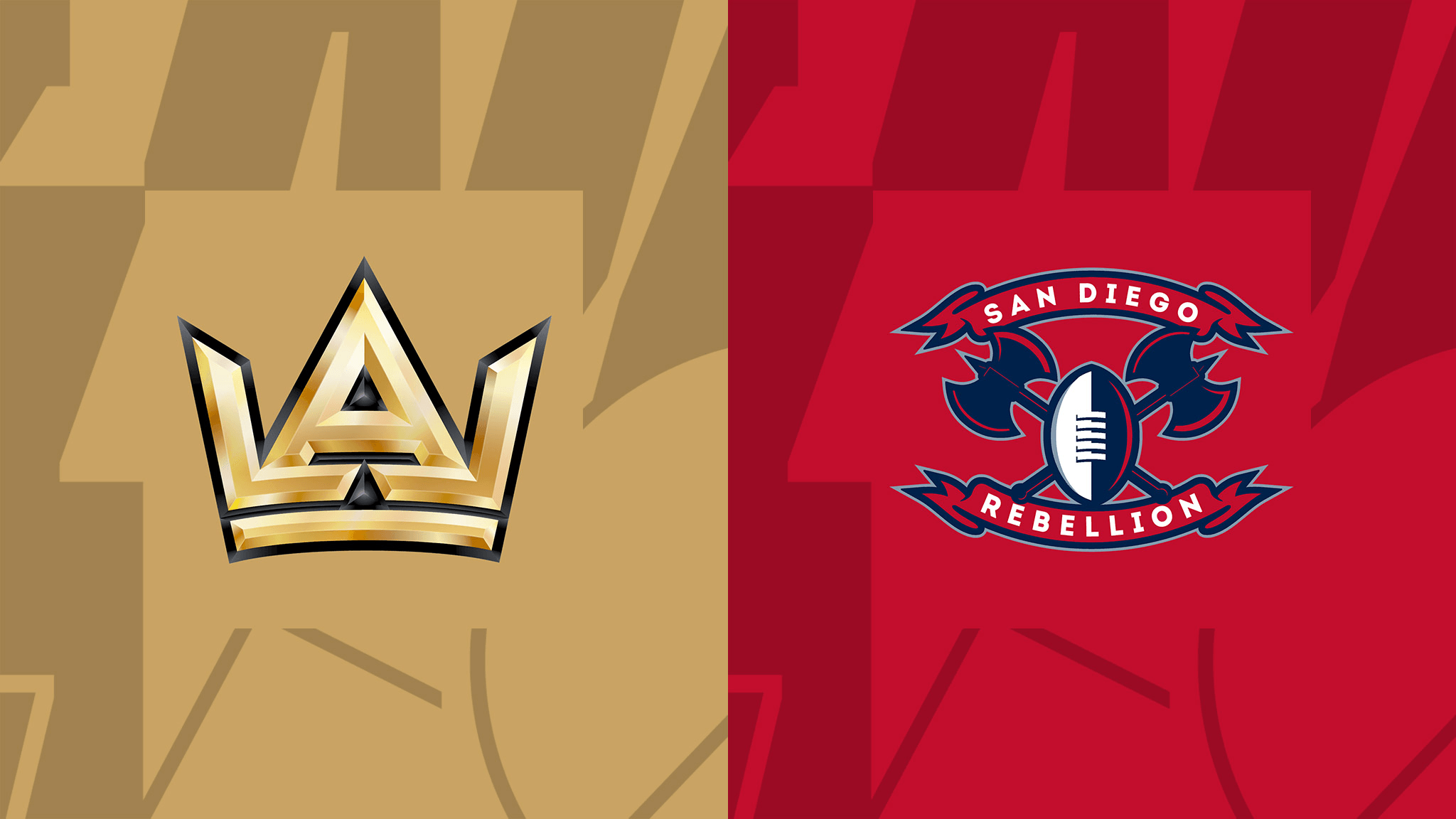 LA Legends - San Diego Rebellion in Diretta Streaming | DAZN IT