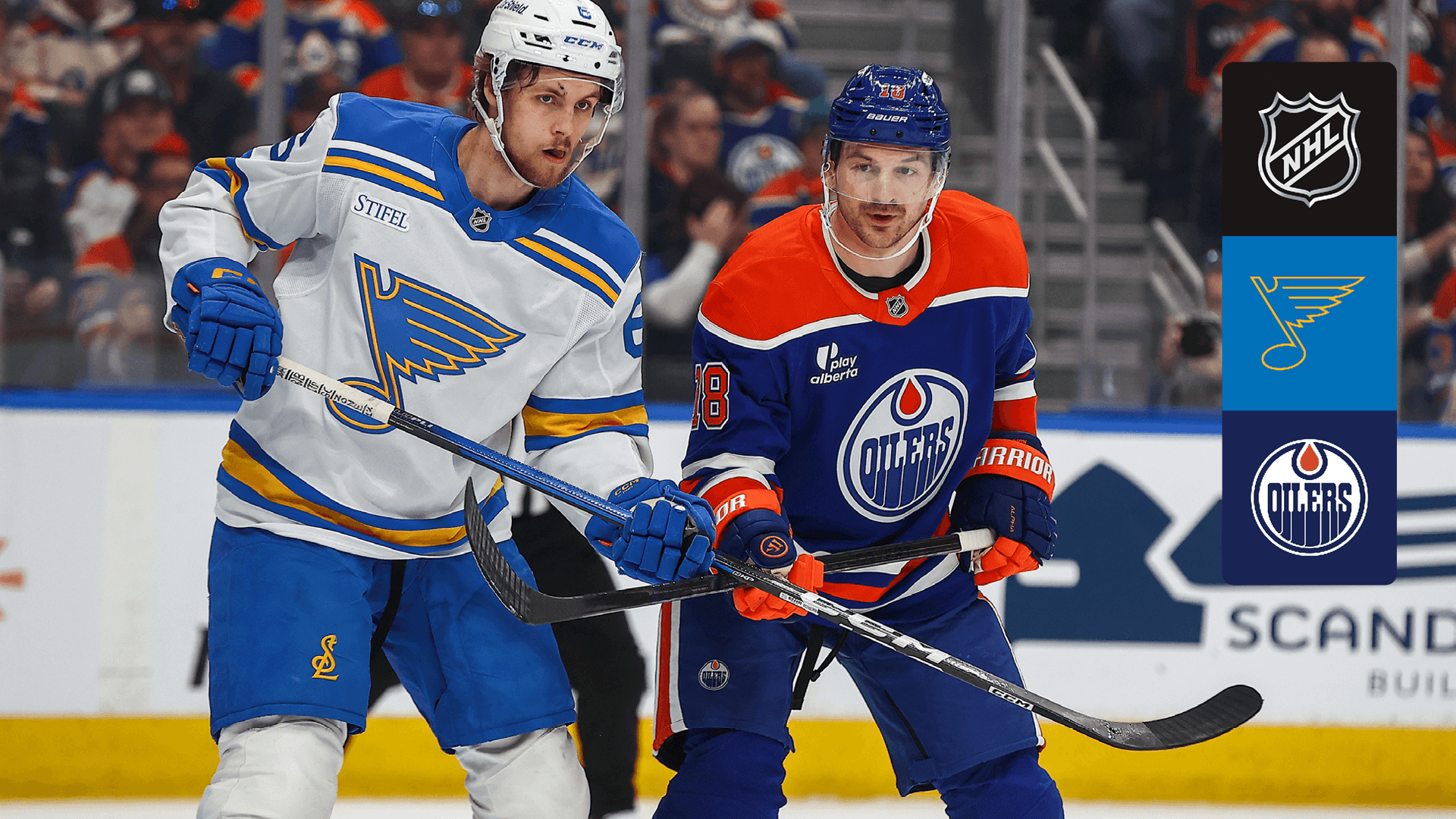 Watch Blues @ Oilers Live Stream Online | DAZN GB