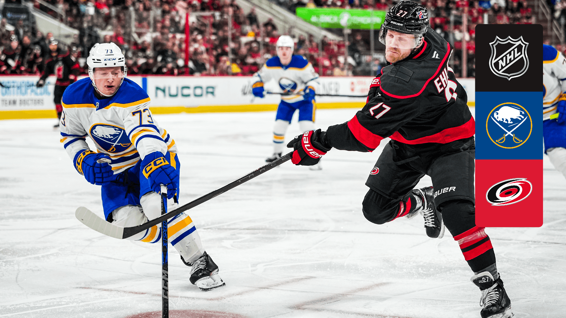 Watch Sabres @ Hurricanes Live Stream Online | DAZN GB