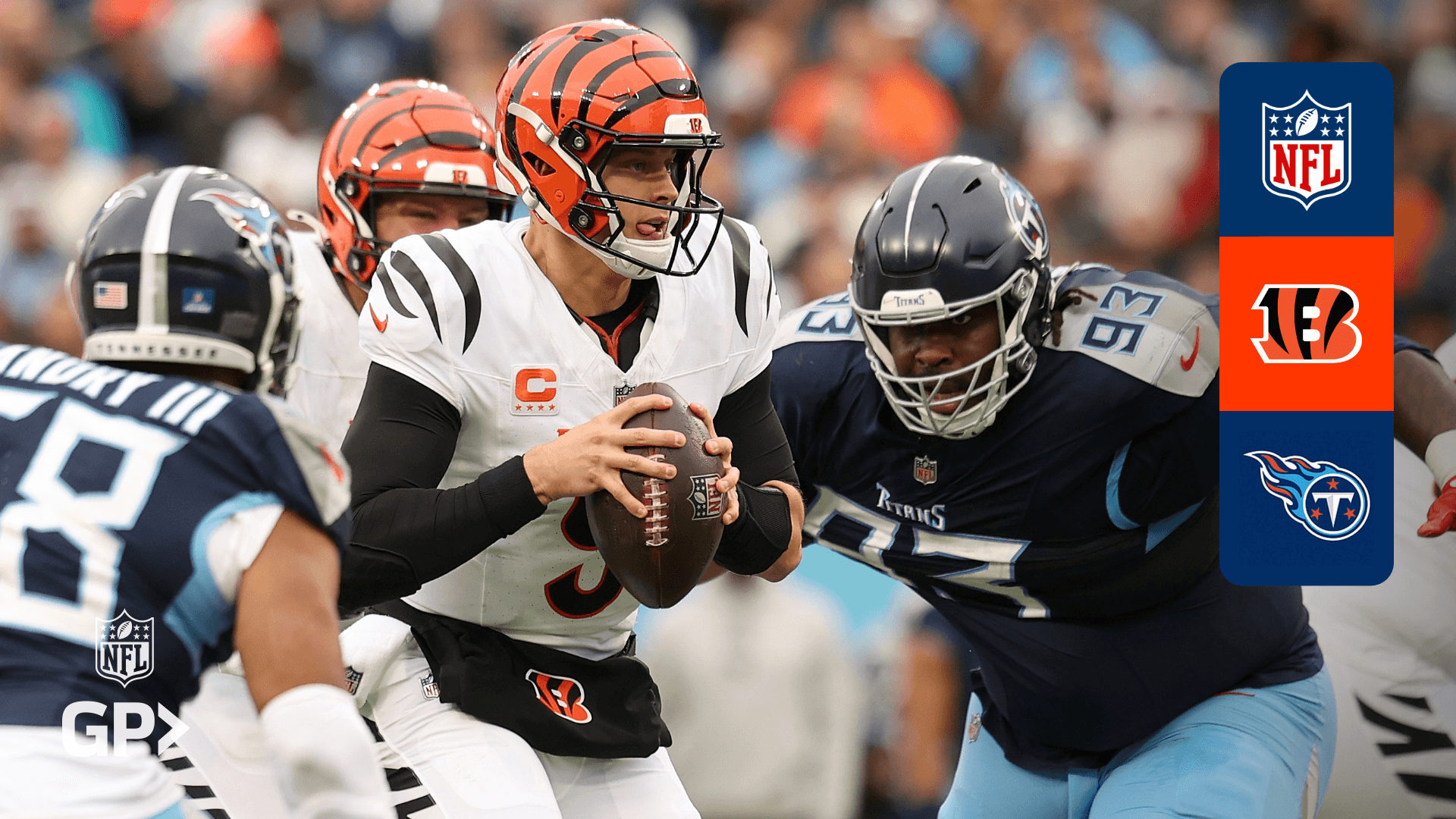 Assista a Bengals x Titans ao vivo | DAZN BR