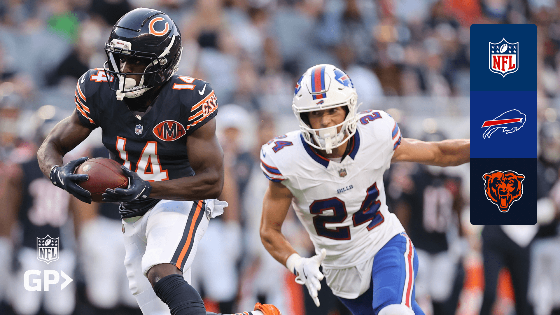 Watch Bills @ Bears Live Stream | DAZN BE