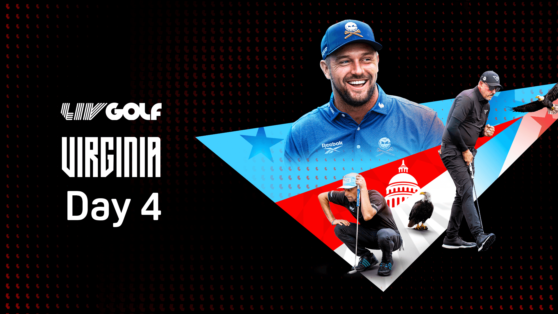 Watch LIV Golf Virginia - Day 4 Live Stream Online | DAZN DE