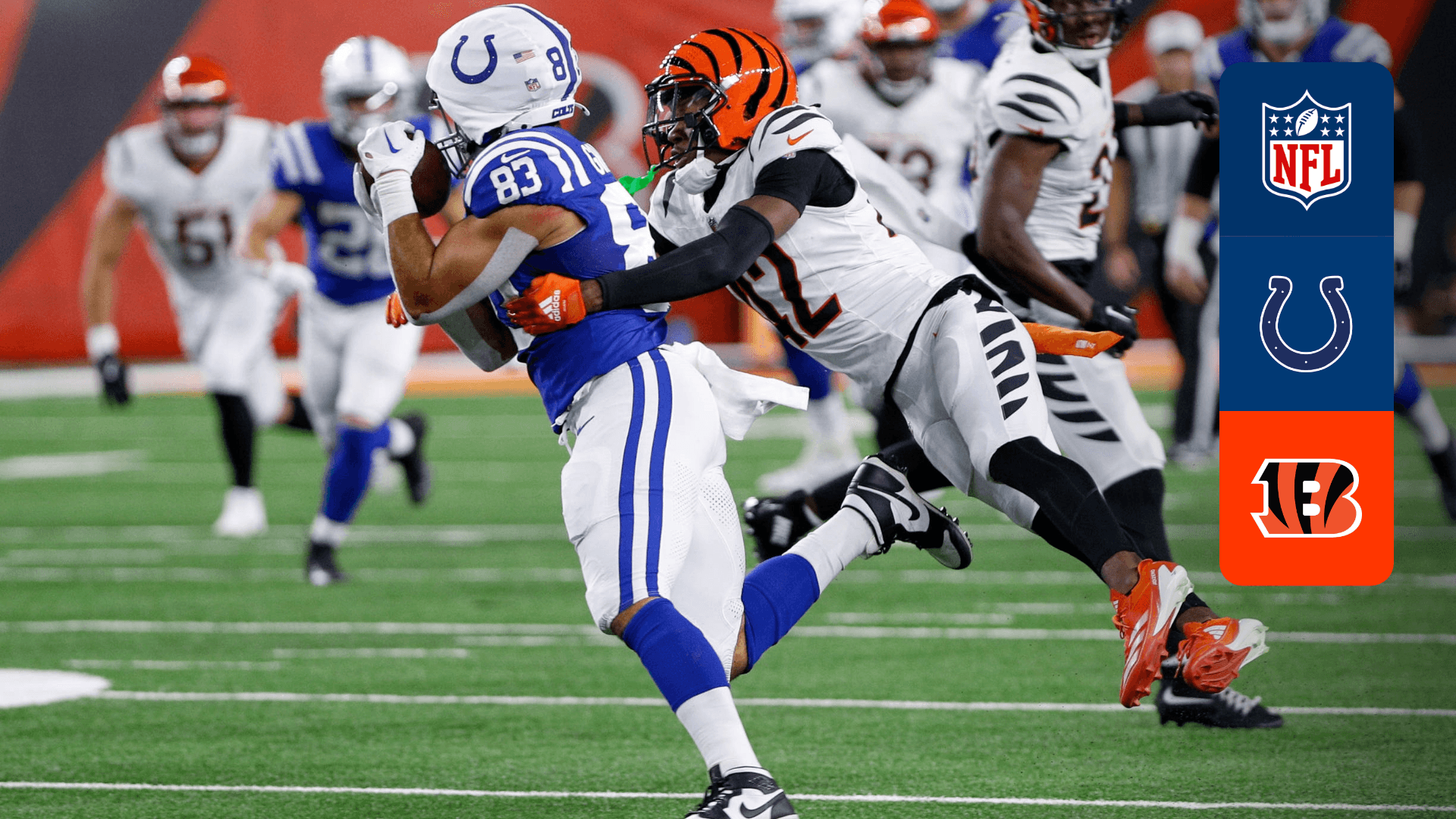 Watch Colts @ Bengals (German commentary) Live Stream | DAZN CH