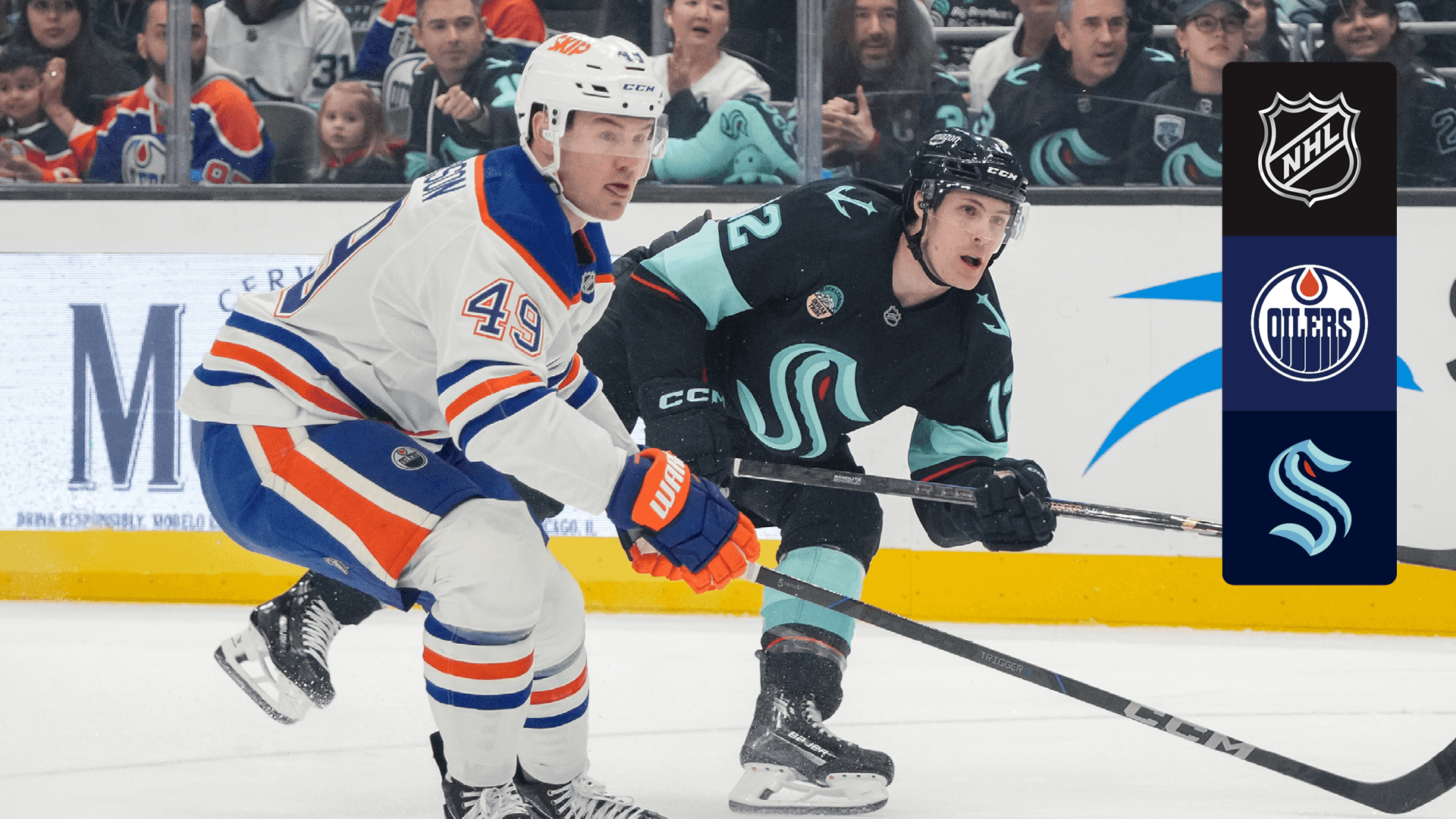 Watch Oilers @ Kraken Live Stream Online | DAZN AE