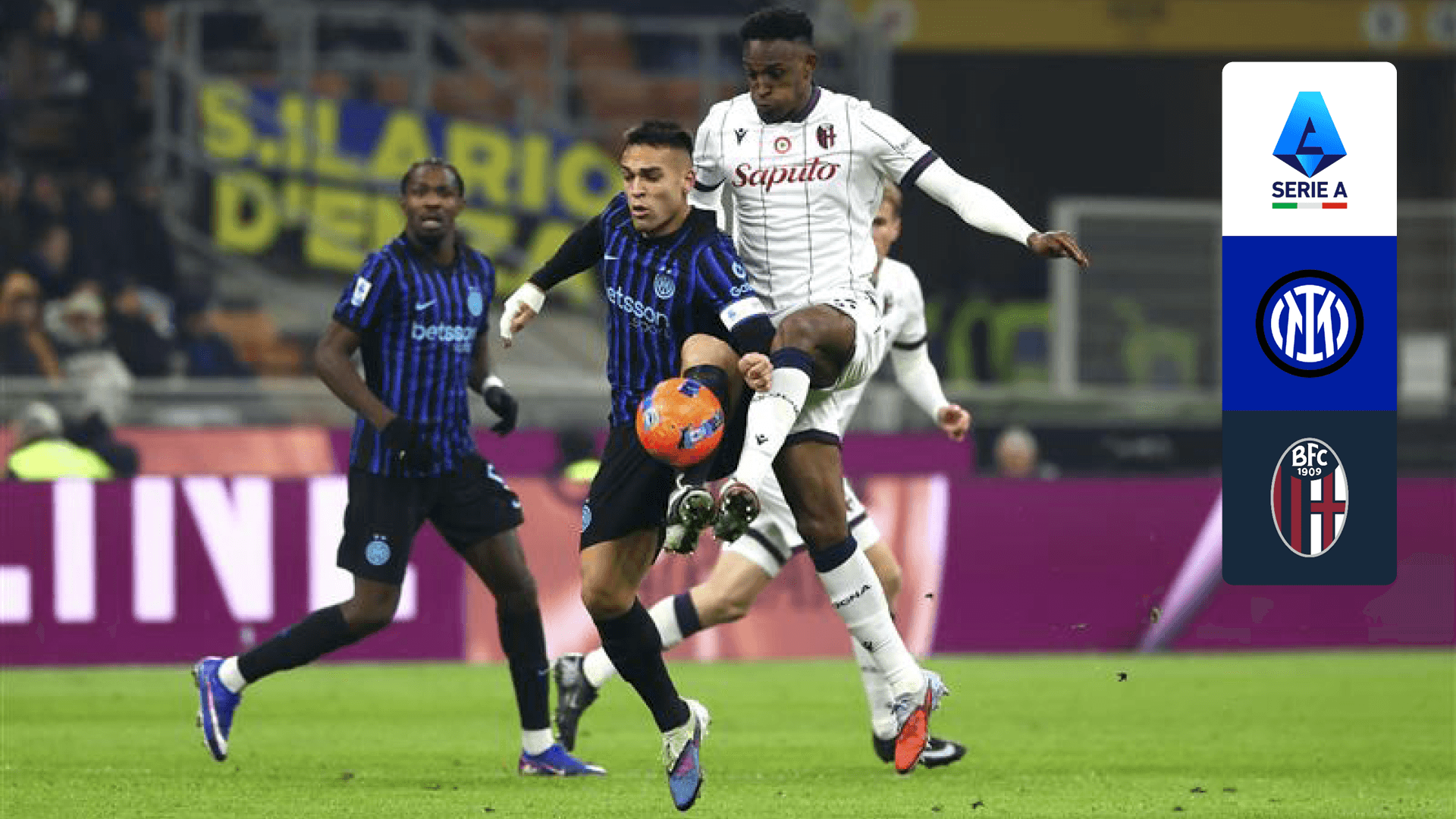 Watch Inter x Bologna Highlights Online | DAZN PT