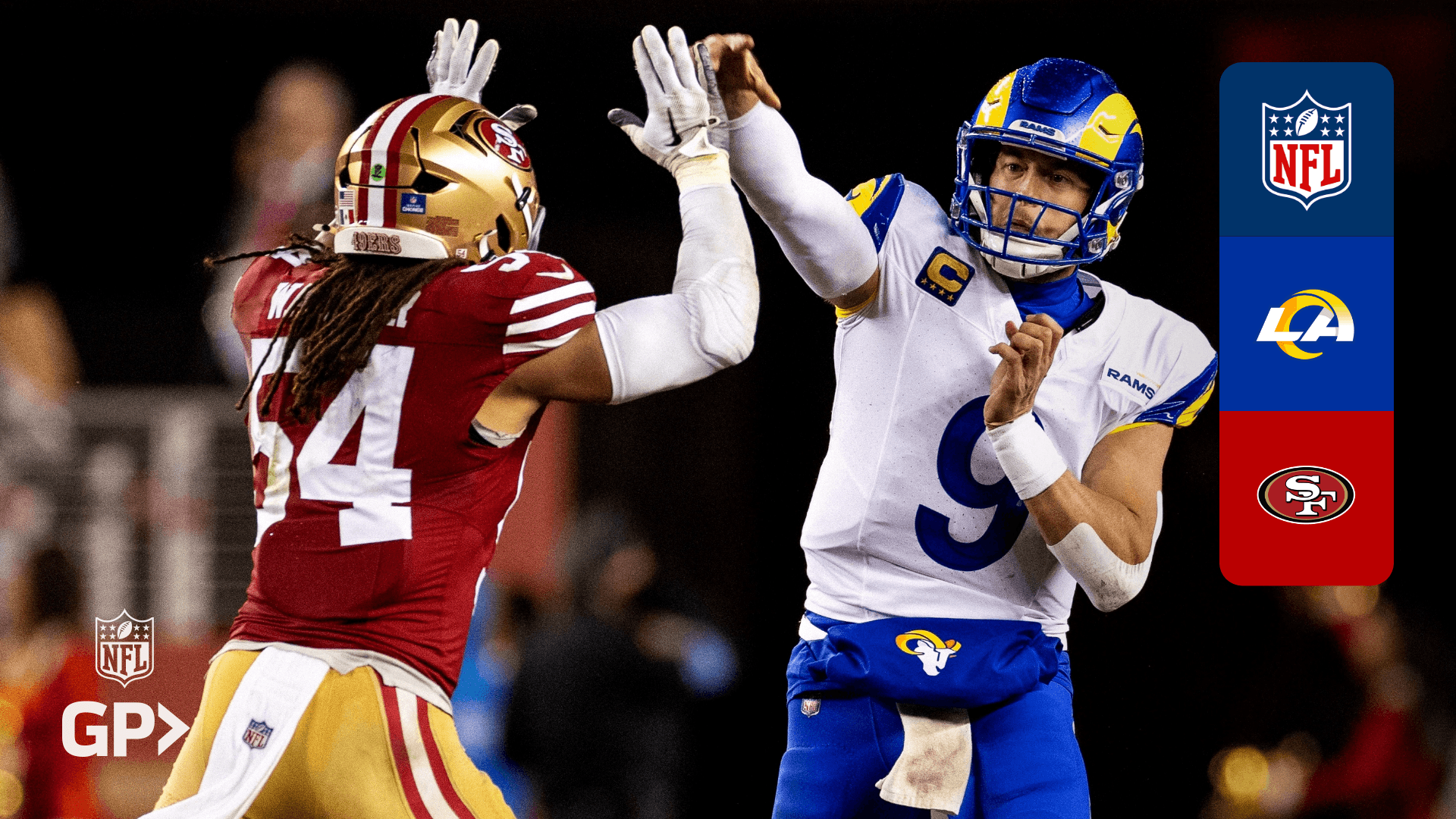 Rams @ 49ers (Prime Vision with Next Gen Stats) をライブ 中継 | DAZN JP