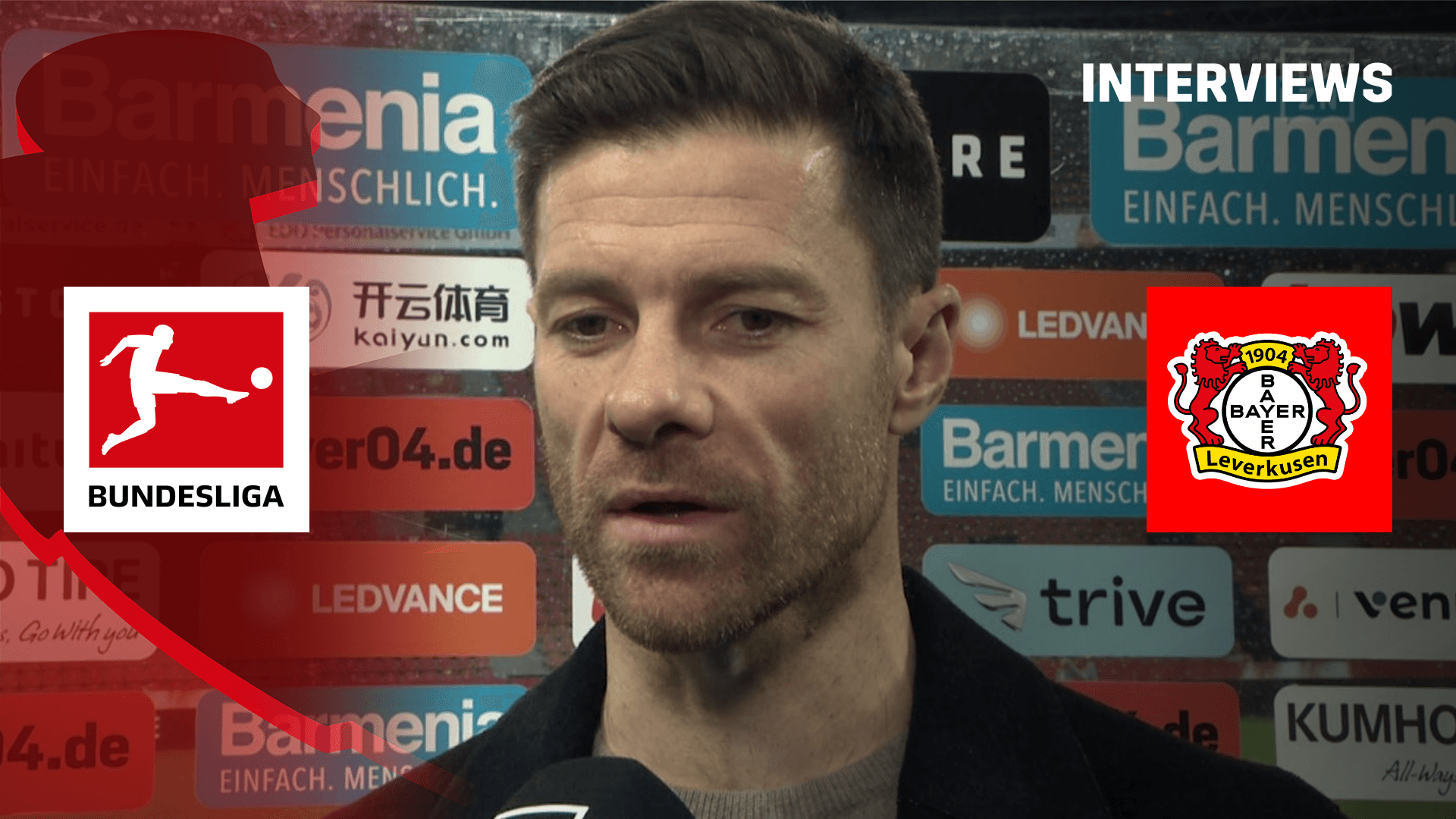 Watch Post Match Interviews - Bayer 04 Leverkusen Online | DAZN LI