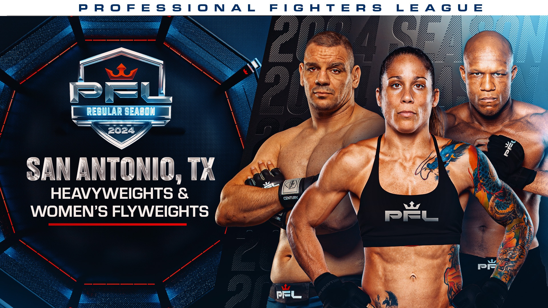 Watch PFL 1 | 2024: Heavyweight & Women's Flyweight Live Stream | DAZN GB