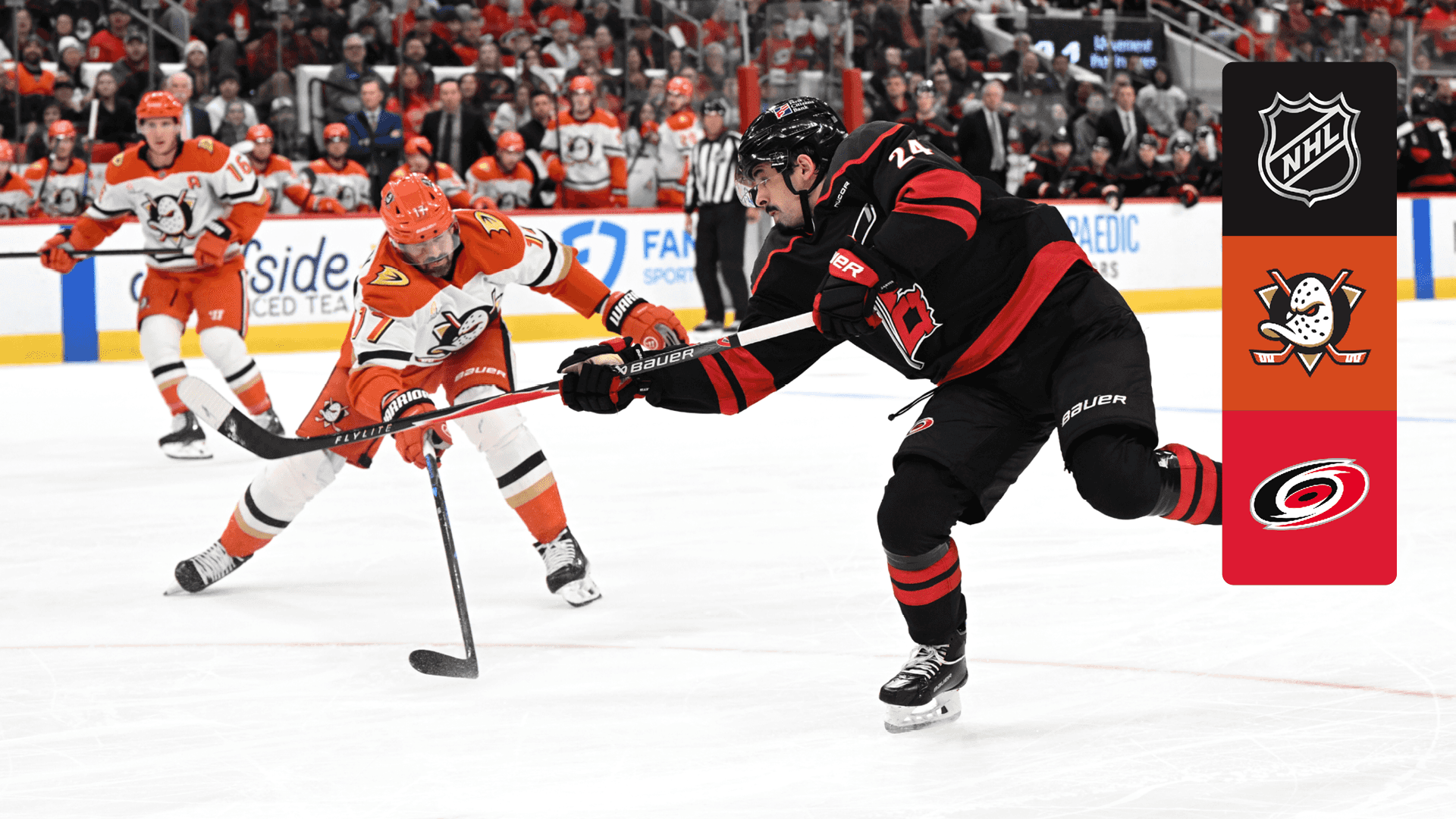Watch Ducks @ Hurricanes Live Stream Online | DAZN IN