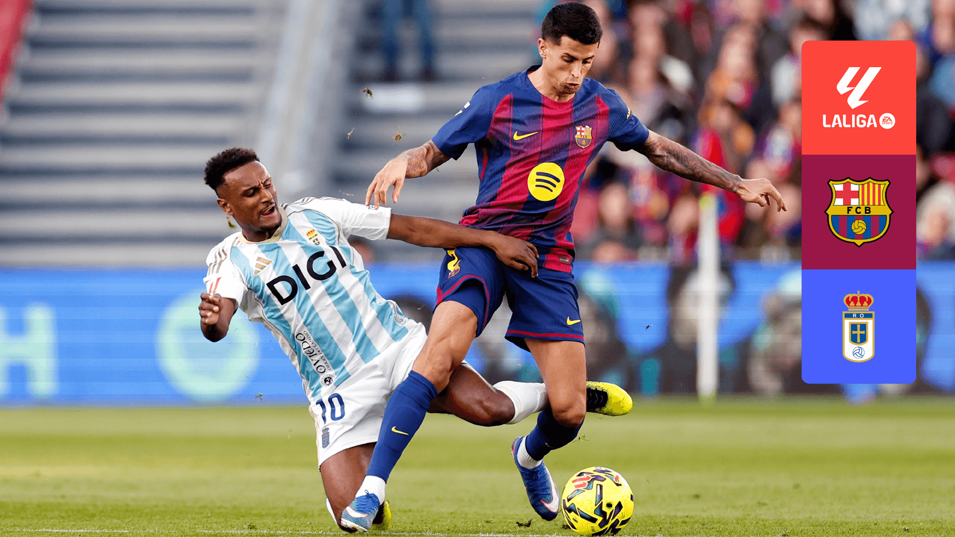 Regarder Barcelona vs. Real Oviedo Highlights | DAZN CA